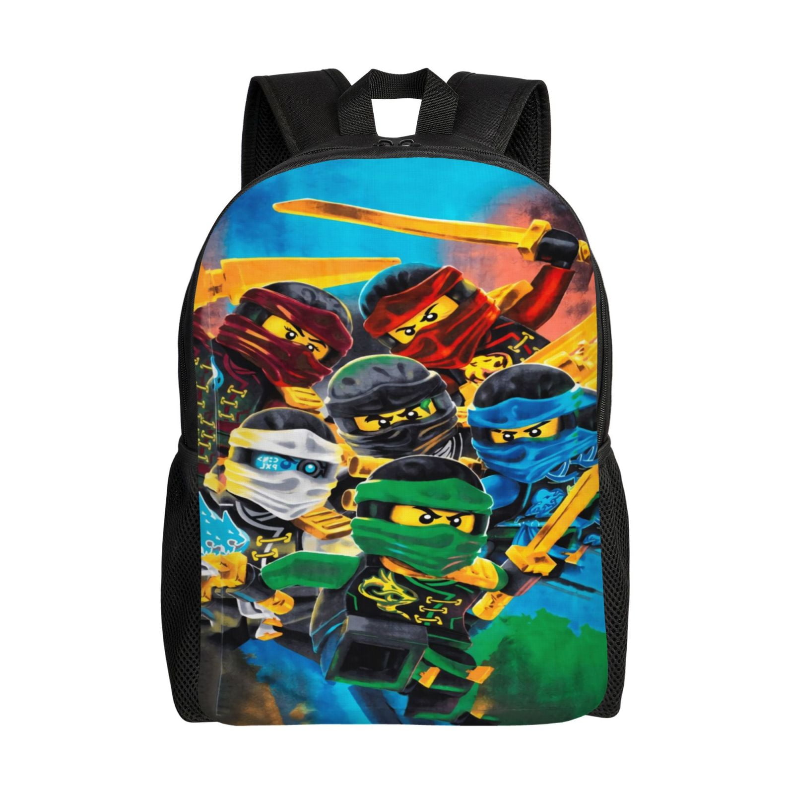 Ninjago Anime Laptop Backpacks Kawaii Aesthetic Waterproof College ...