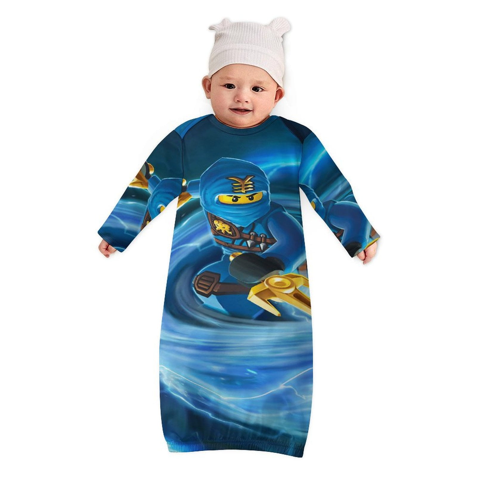 Ninjago Baby Boy And Girls Sleeper Gown Newborn to Infant - Walmart.com