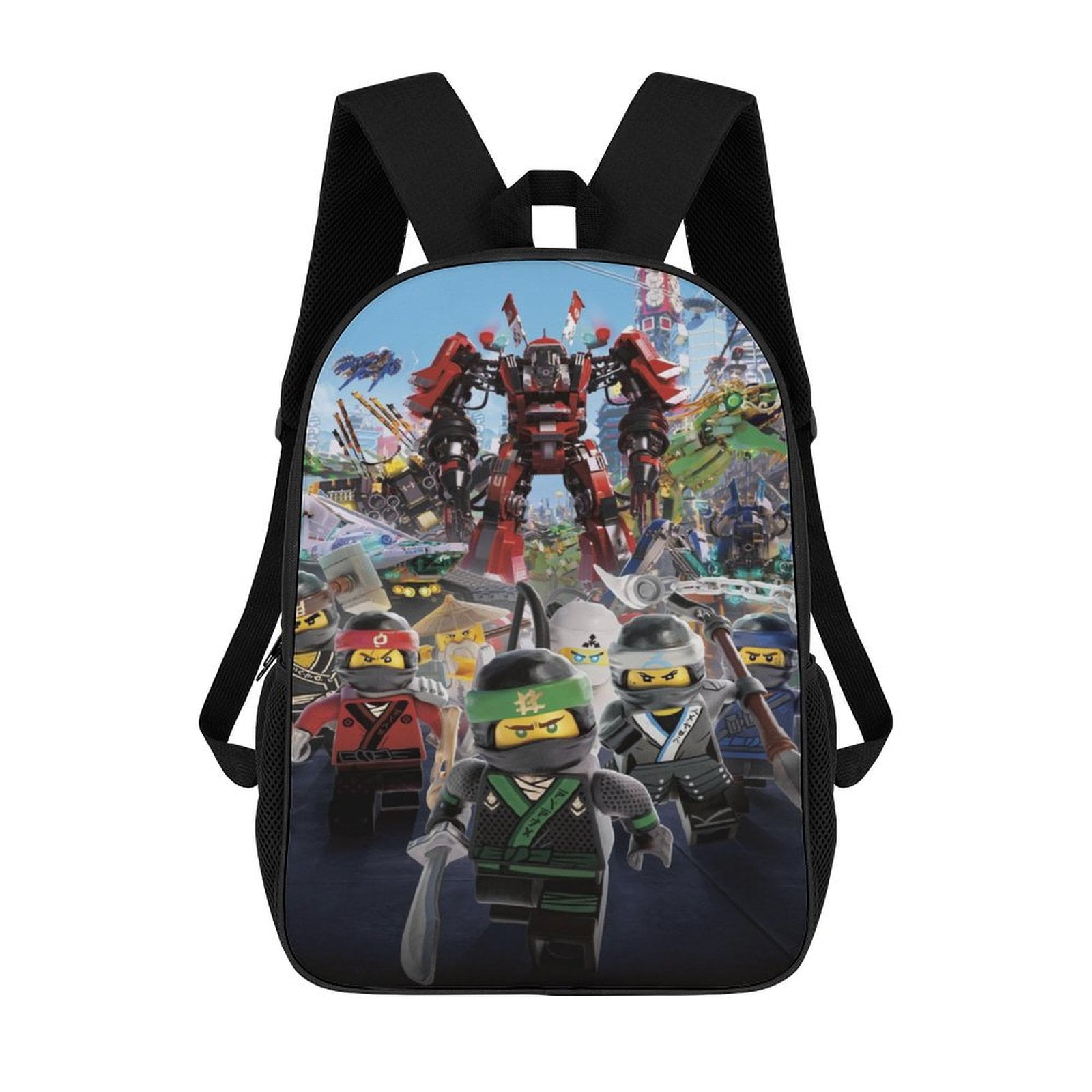Ninjago Backpack 17 Inch Daypack Travel Backpacks for Work Hiking ...
