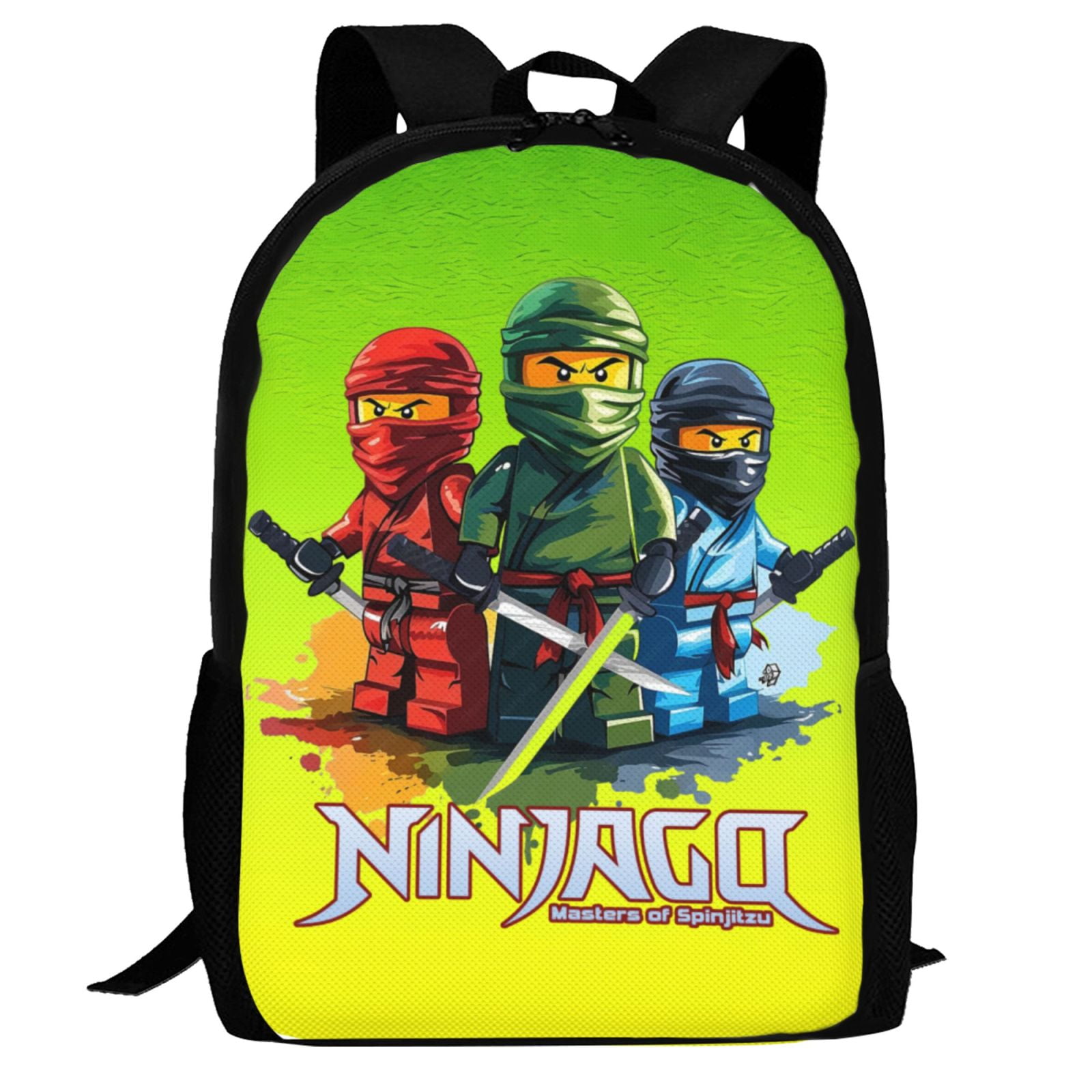 Ninjago Backpack,3d Print Laptop Backpack Lightweight Casual Daypack ...