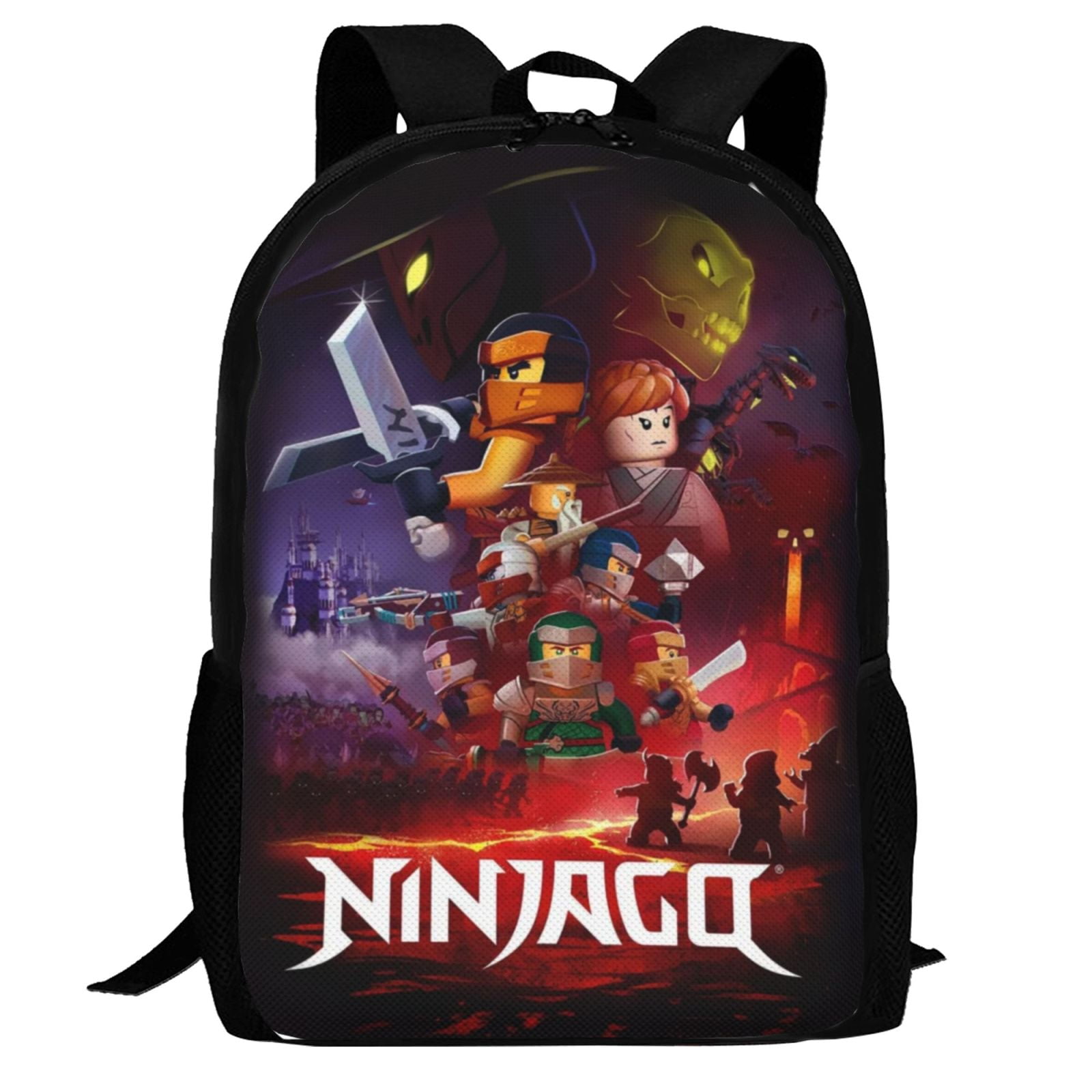 Ninjago Backpack,3d Print Laptop Backpack Lightweight Casual Daypack ...