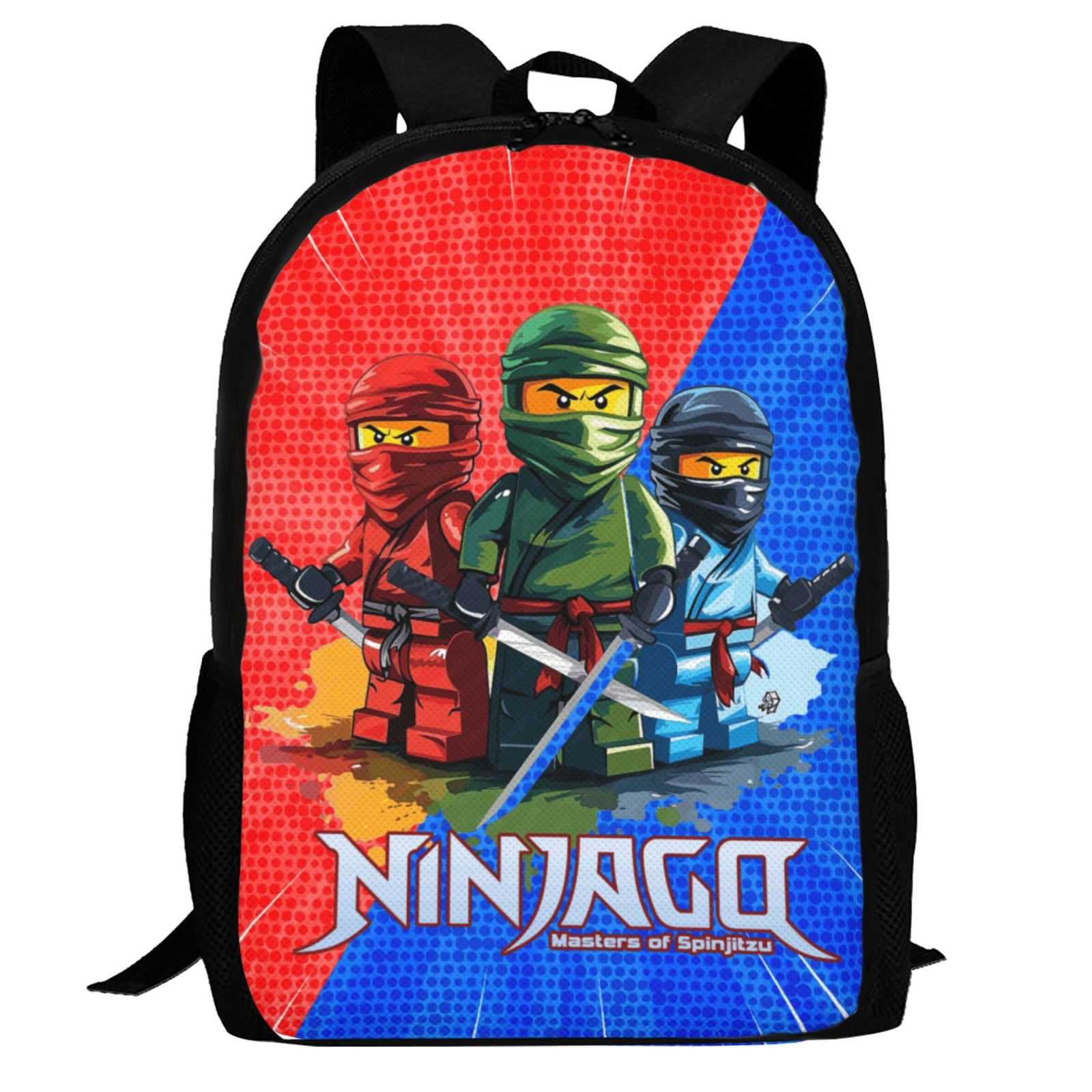 Ninjago Backpack,3d Print Laptop Backpack Lightweight Casual Daypack ...