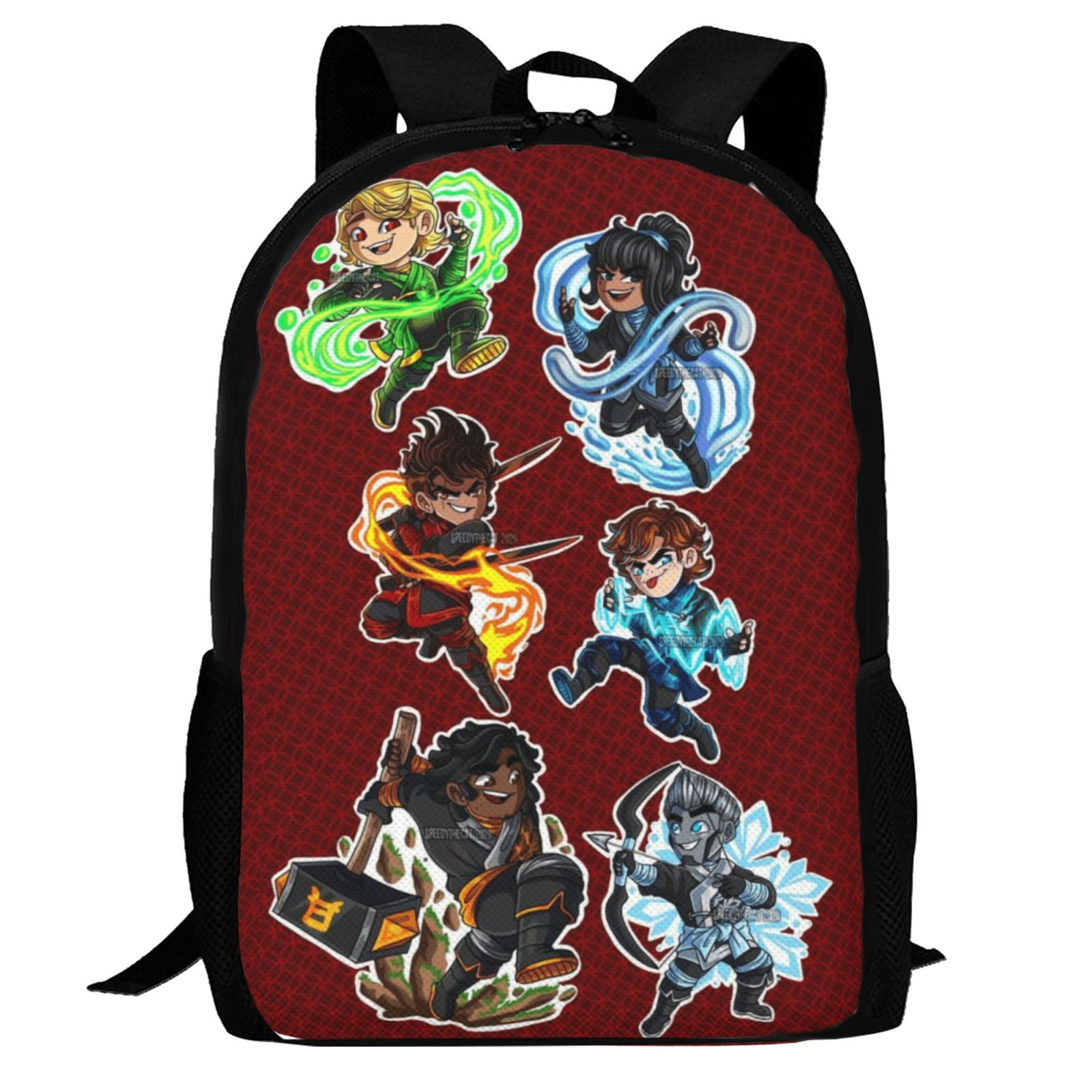 Ninjago Backpack,3d Print Laptop Backpack Lightweight Casual Daypack ...