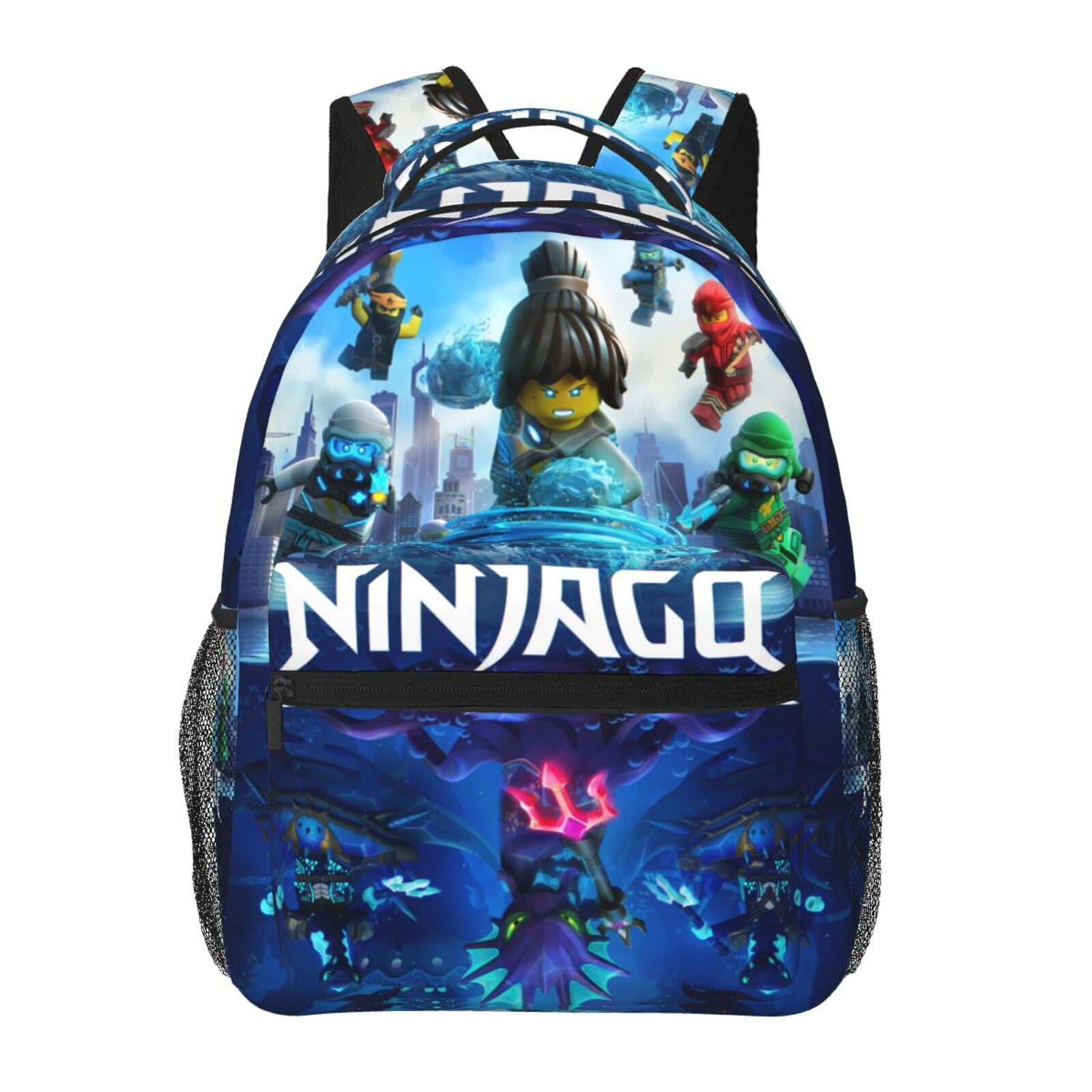 Ninjago Backpack Book Bags Casual Daypack For Travel Work Office ...