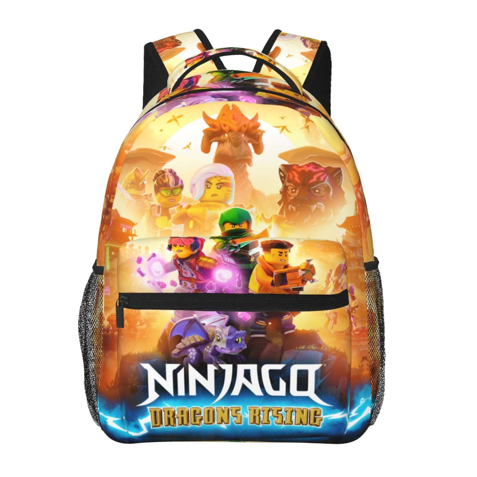 Ninjago Backpack Book Bags Casual Daypack For Travel Work Office ...