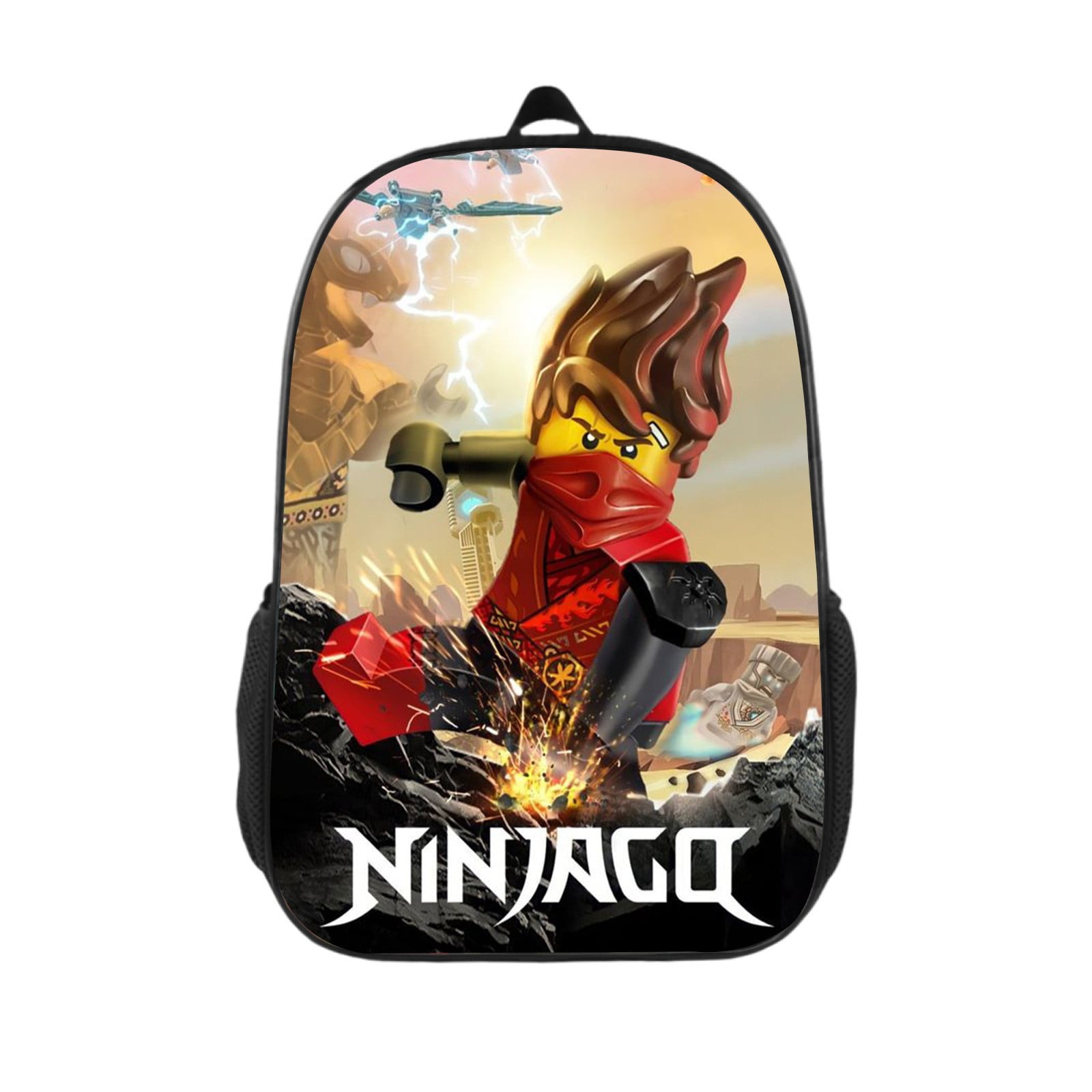 Ninjago Backpack Lego Large Capacity Lightweight Double Shoulder ...