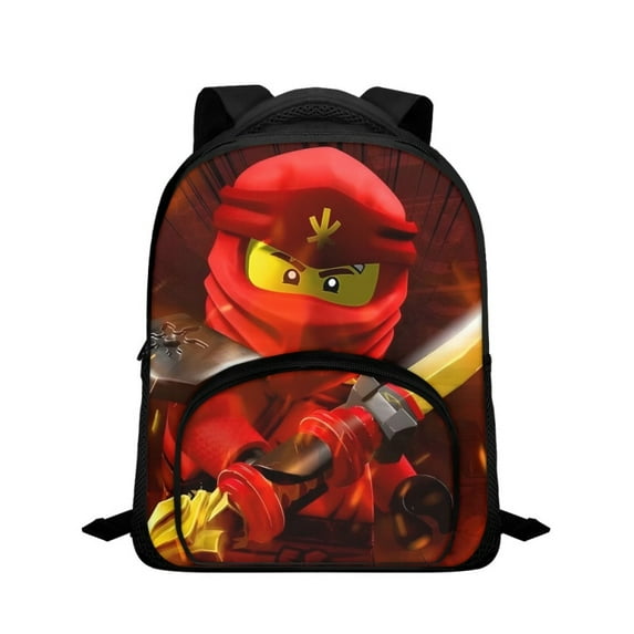 Ninjago Backpacks 16.5 - Inch Cartoon Cute Lightweight Double ...