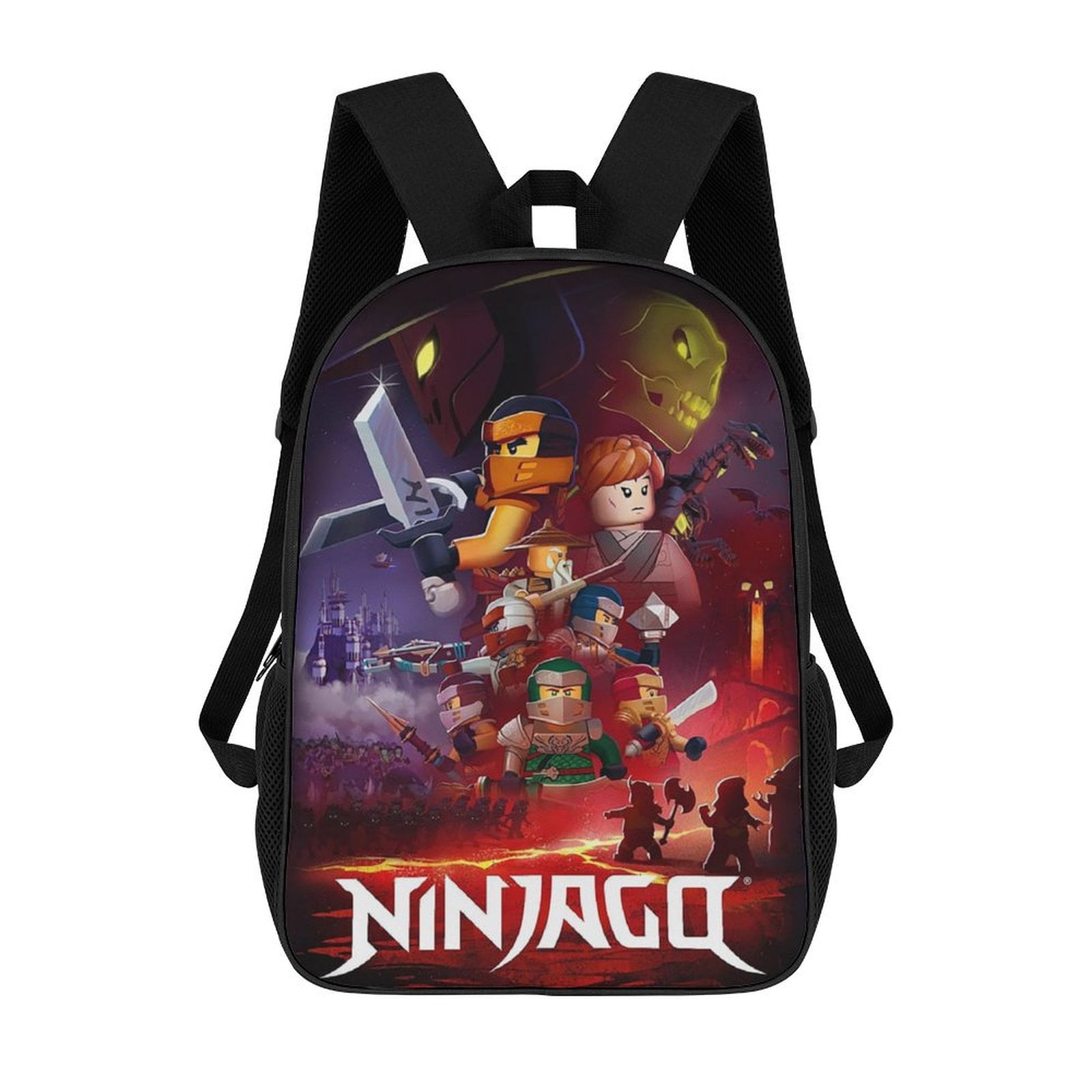 Ninjago Backpacks Bookbag Casual Daypack Backpacks for Travel Work ...
