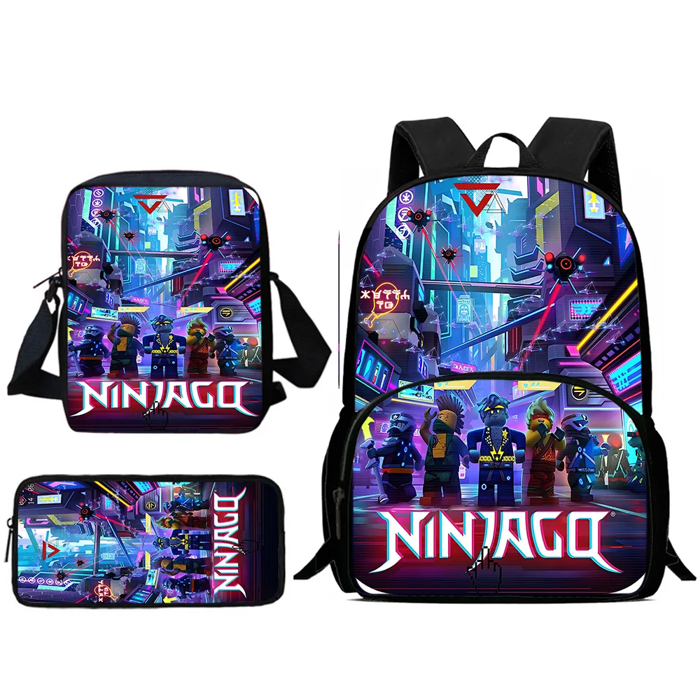 Ninjago Backpacks Fashion Print Leisure Travel Sports Large Capacity ...