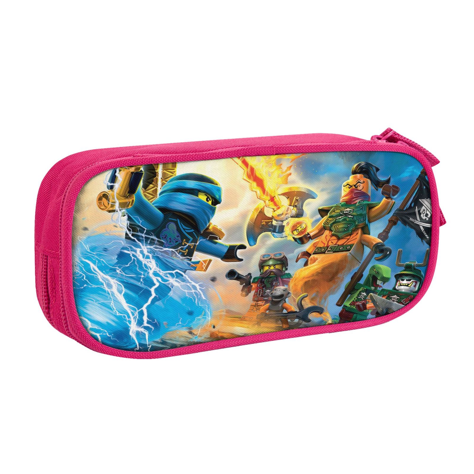 Ninjago Big Capacity Pencil Case Bag With Zipper, Aesthetic Pencil ...
