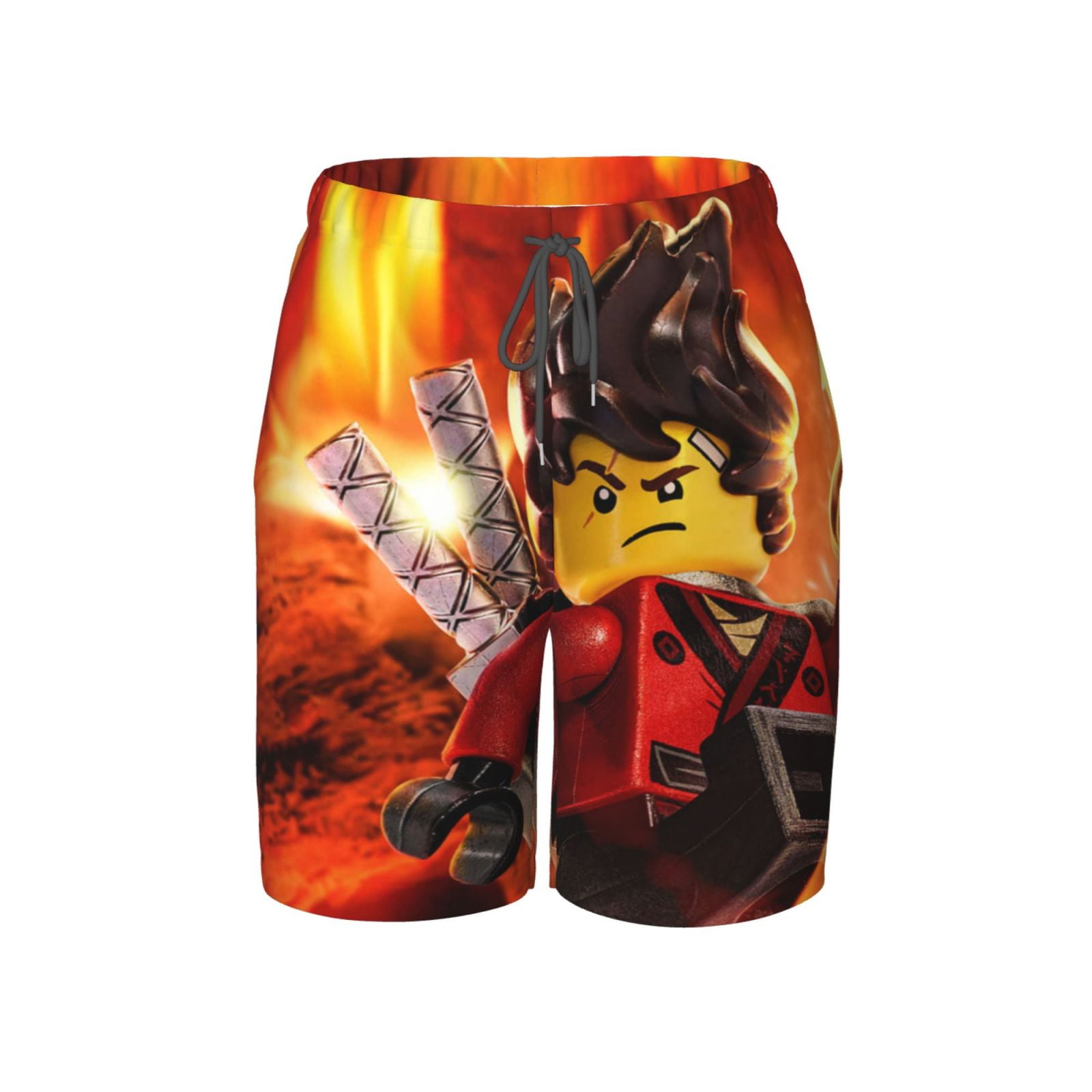 Ninjago Boy'S Swim Trunks Quick Dry Board Shorts Kids Beach Swim Shorts ...