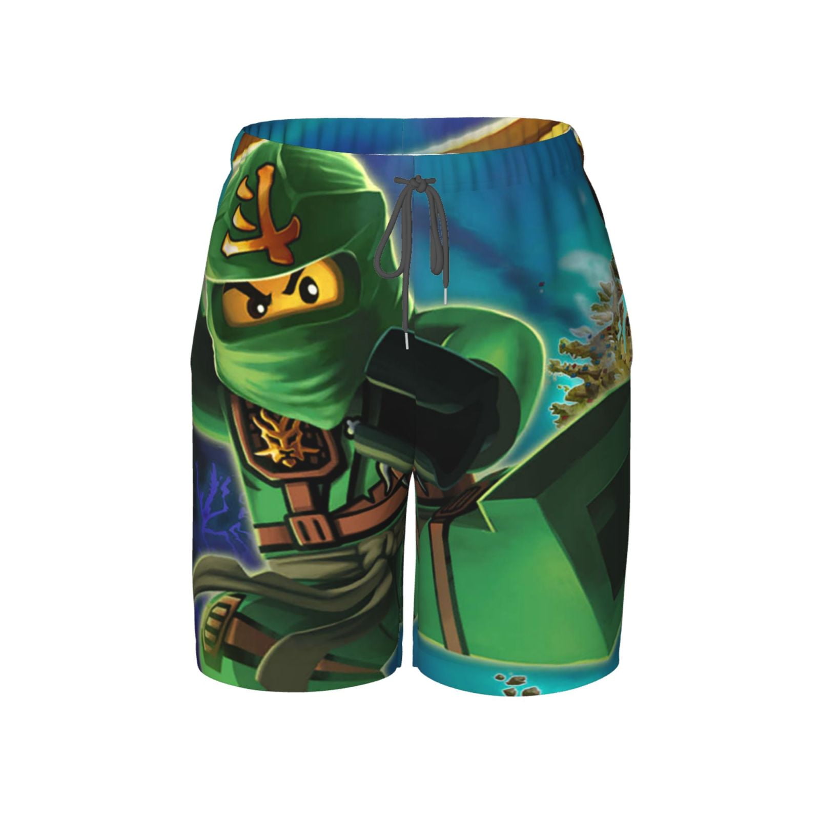 Ninjago Boy'S Swim Trunks Quick Dry Board Shorts Kids Beach Swim Shorts ...