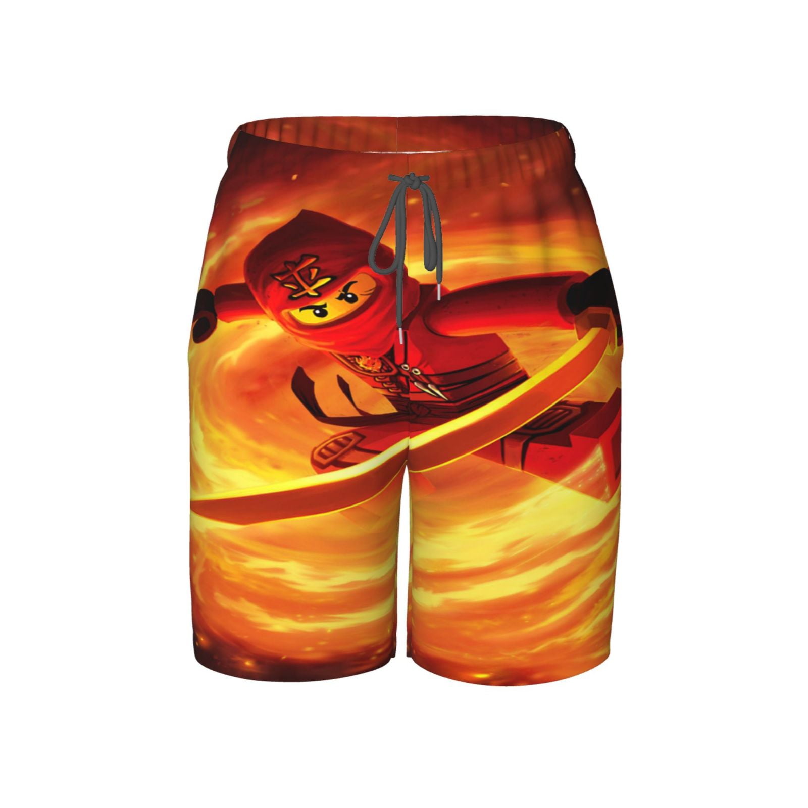 Ninjago Boy's Swim Trunks Quick Dry Board Shorts Kids Beach Swim Shorts ...