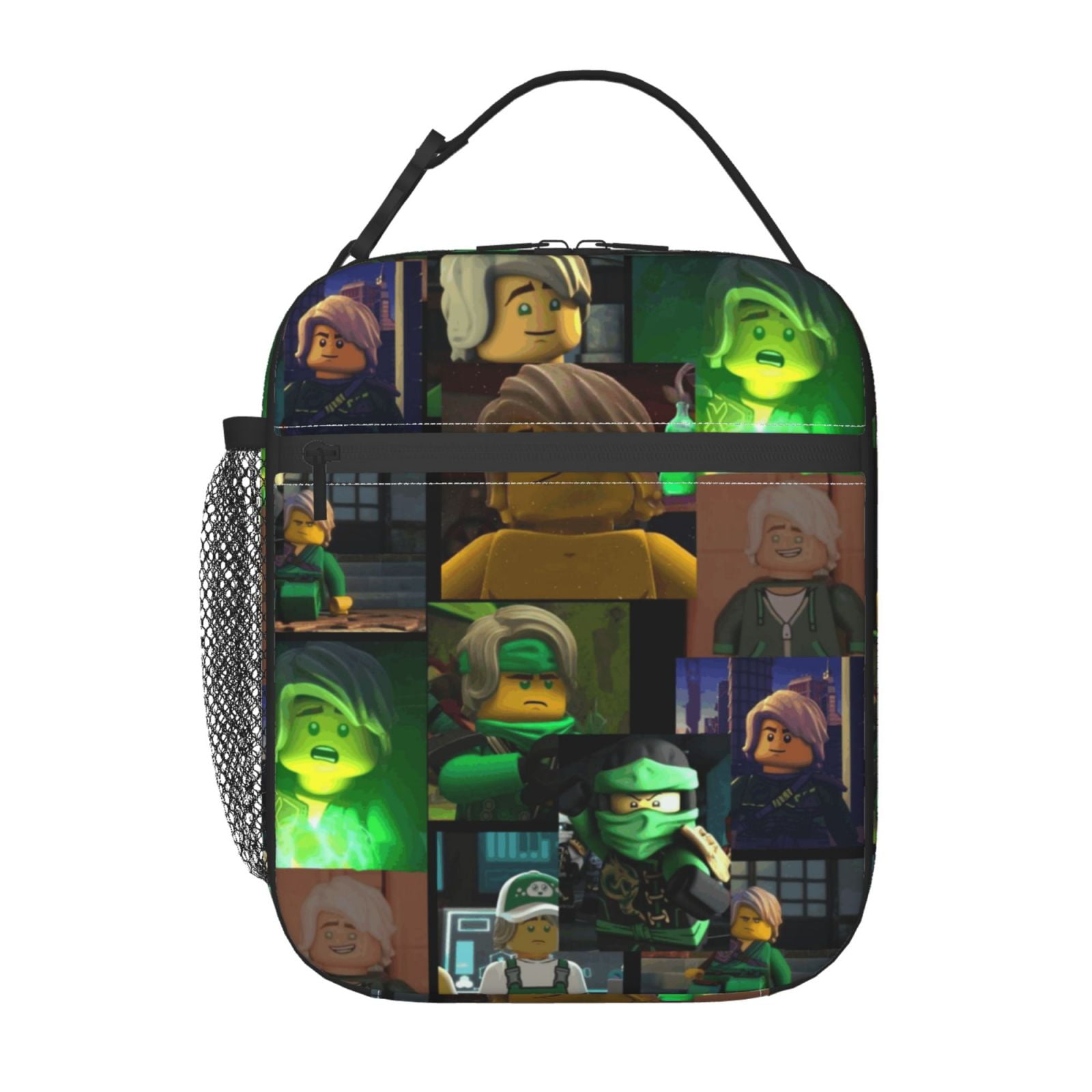 Ninjago Cartoon Lunch Ninja Picnic Bag Large Capacity Cooler Bag ...