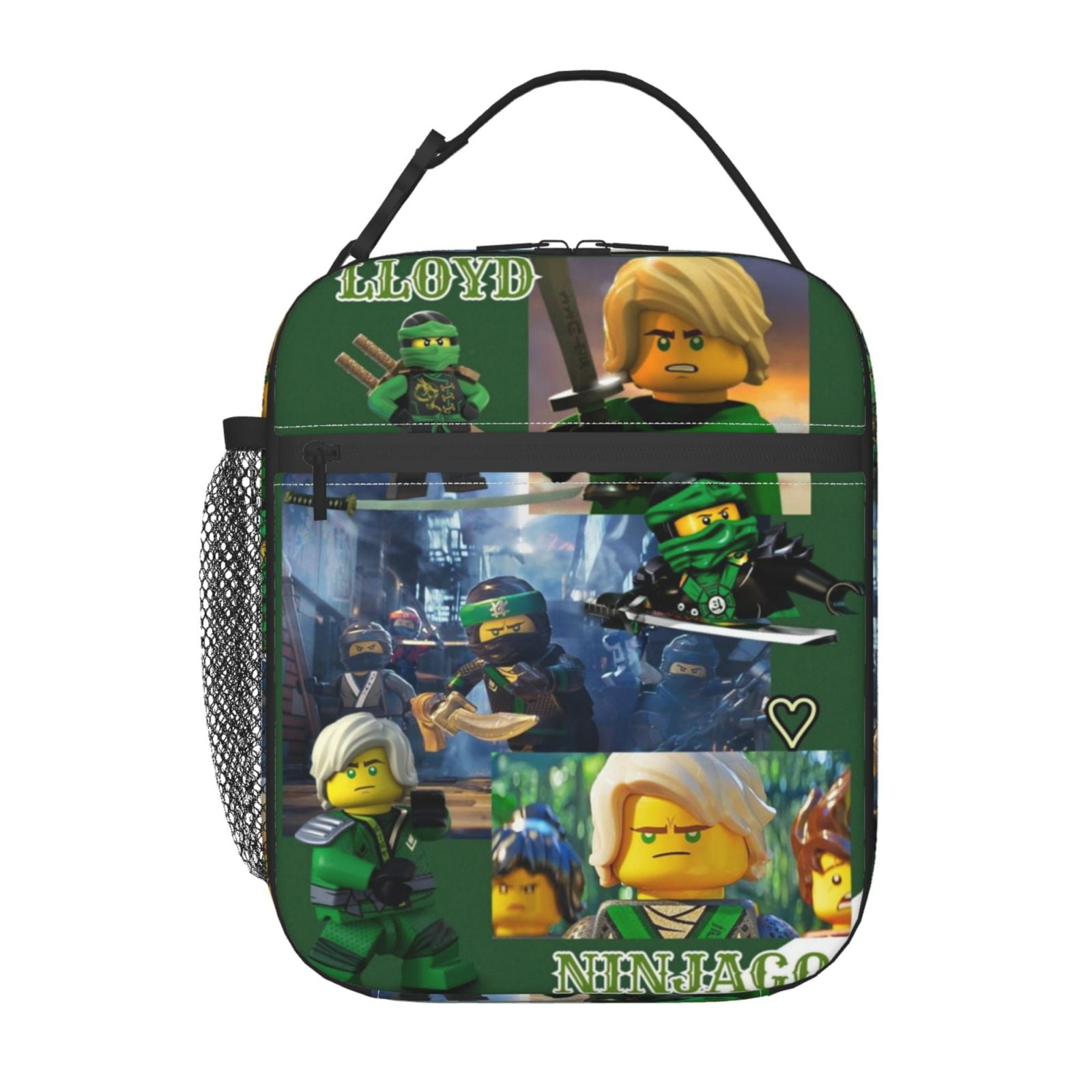 Ninjago Cartoon Lunch Ninja Picnic Bag Large Capacity Cooler Bag ...
