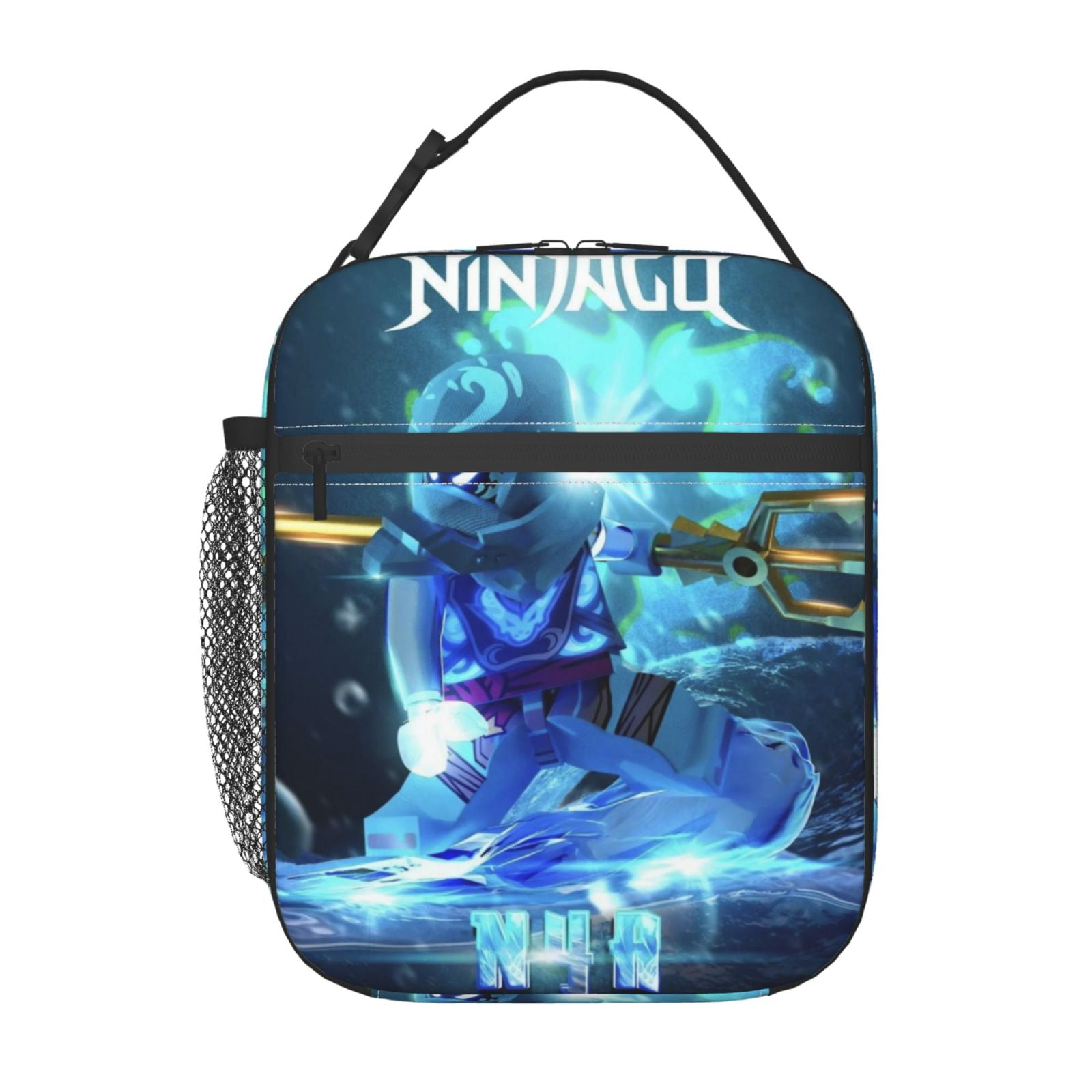 Ninjago Cartoon Lunch Ninja Picnic Bag Large Capacity Cooler Bag ...