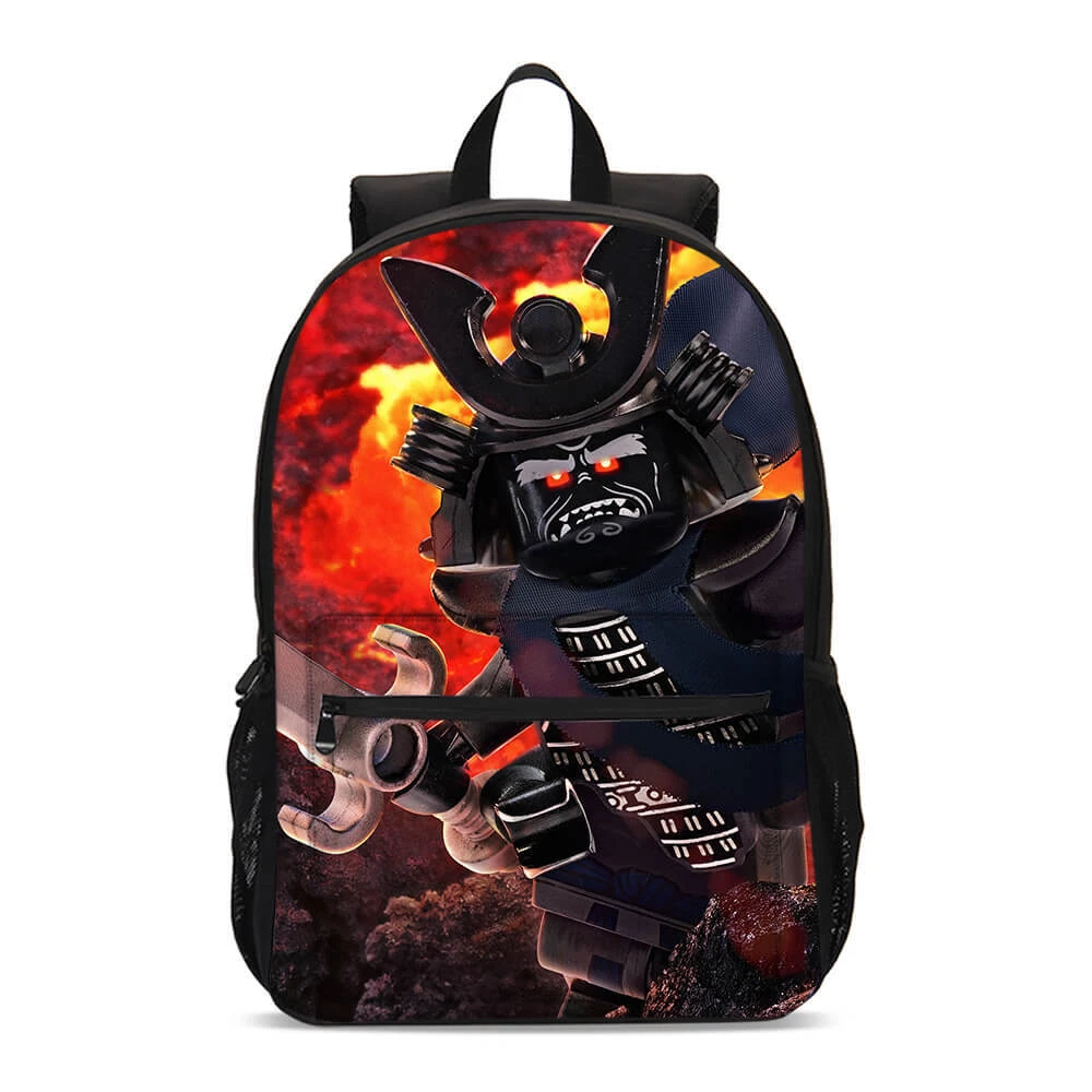Ninjago Backpacks Cartoon Print Leisure Sports Travel Multifunctional ...
