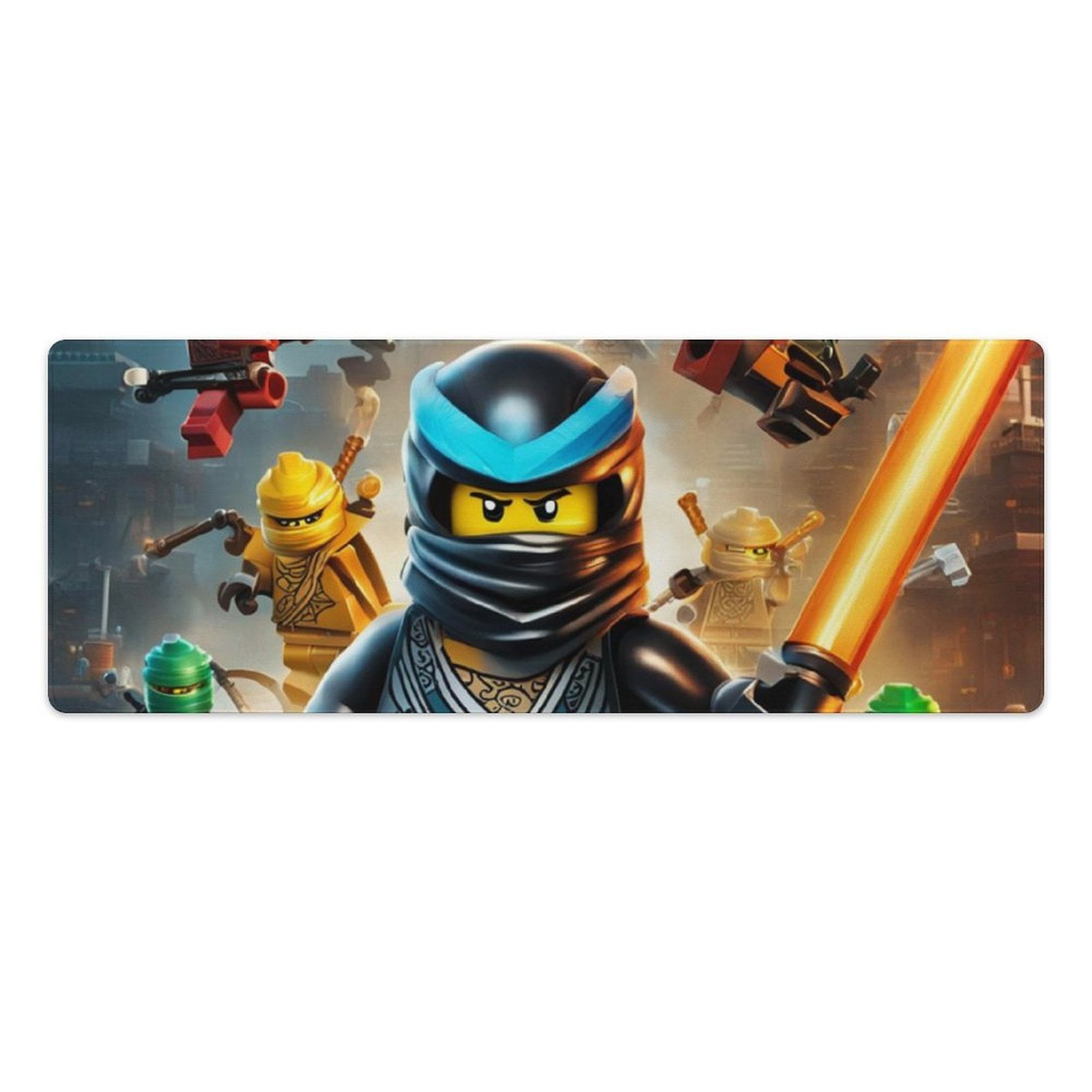 Ninjago Comedy Mouse Pad No-sliped Large Mousepad Extended Gaming Desk ...