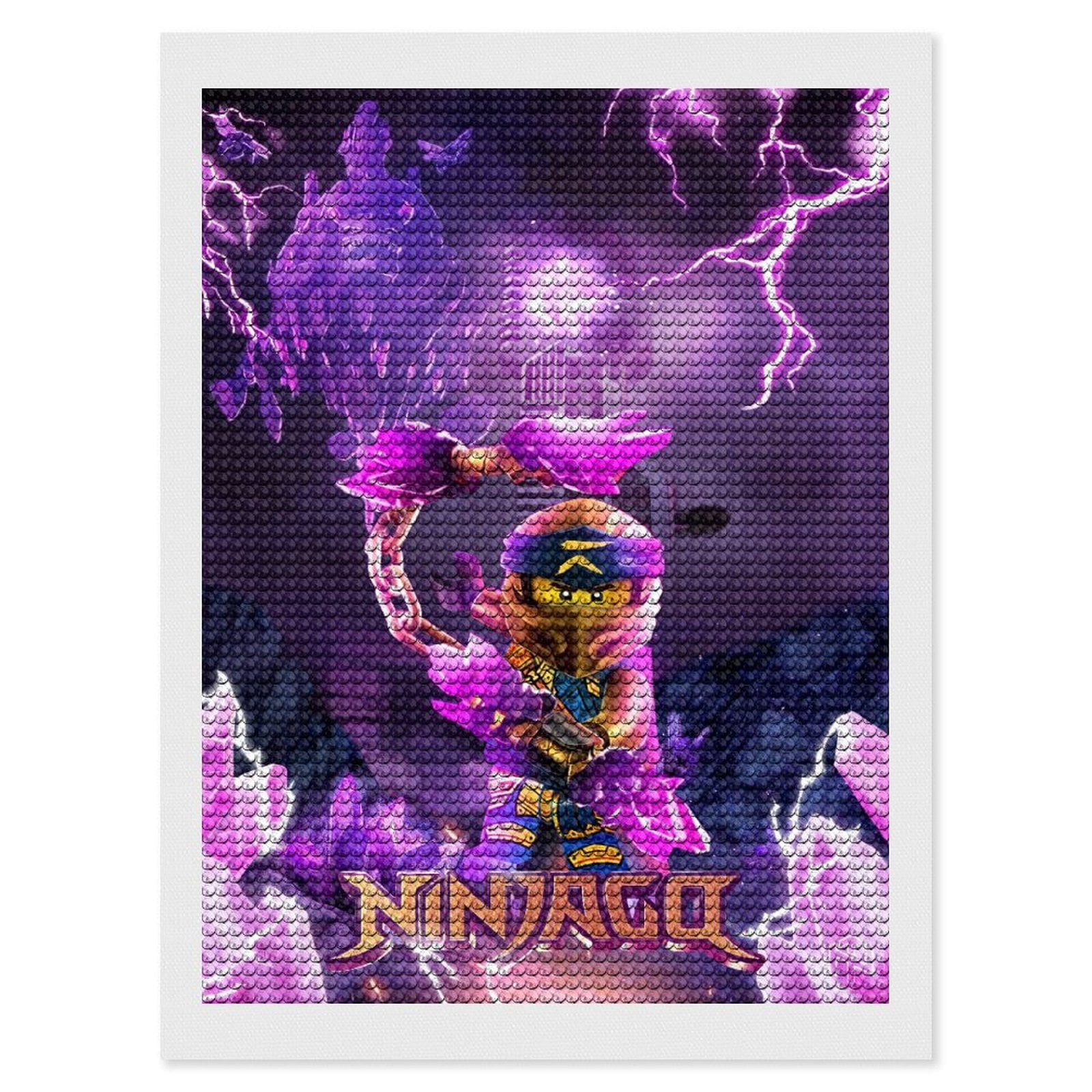 Ninjago Diamond Art Kits for Adults 5D Diamond Art Kit Paint by Number ...