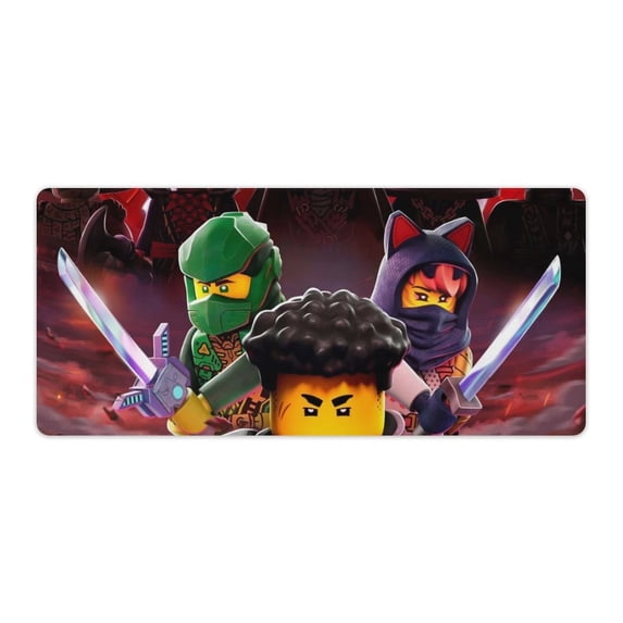 Ninjago Dragons Mouse Pad No-sliped Large Mousepad Extended Gaming Desk ...