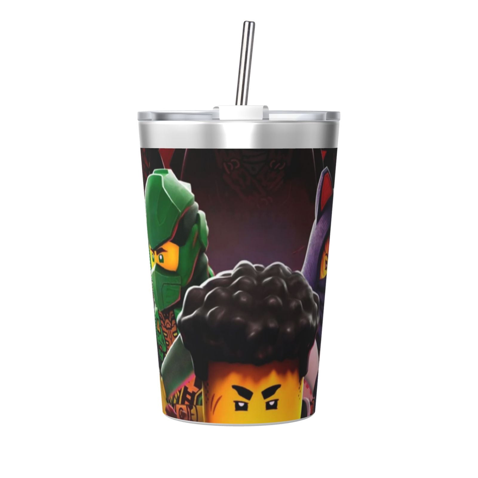 Ninjago Dragons Thermos Cup Portable Insulated Water Bottles 12OZ ...