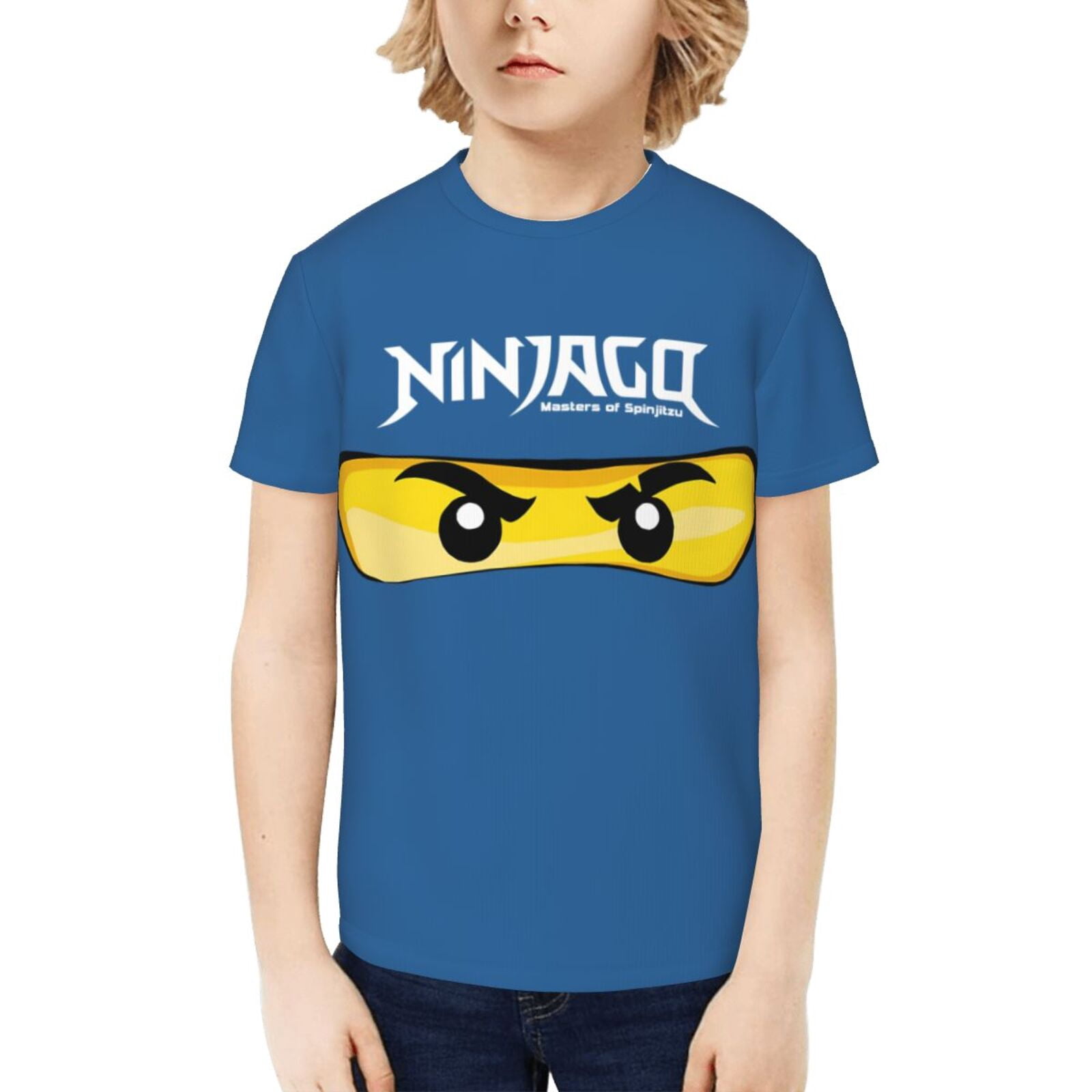 Ninjago Kids T-Shirt 3d Printed Graphic T-Shirts Boys And Girls Short ...