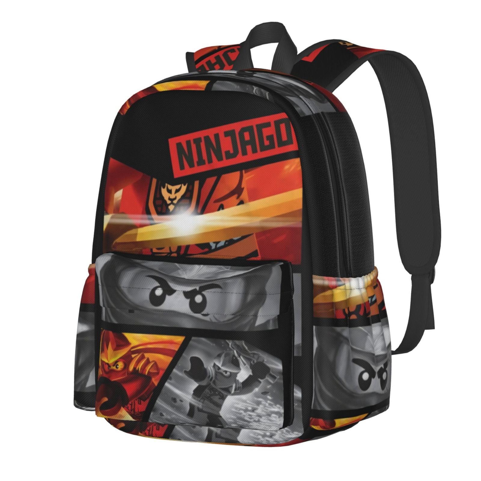 Ninjago Laptop Backpack College School Travel Daypack 2 Compartment ...
