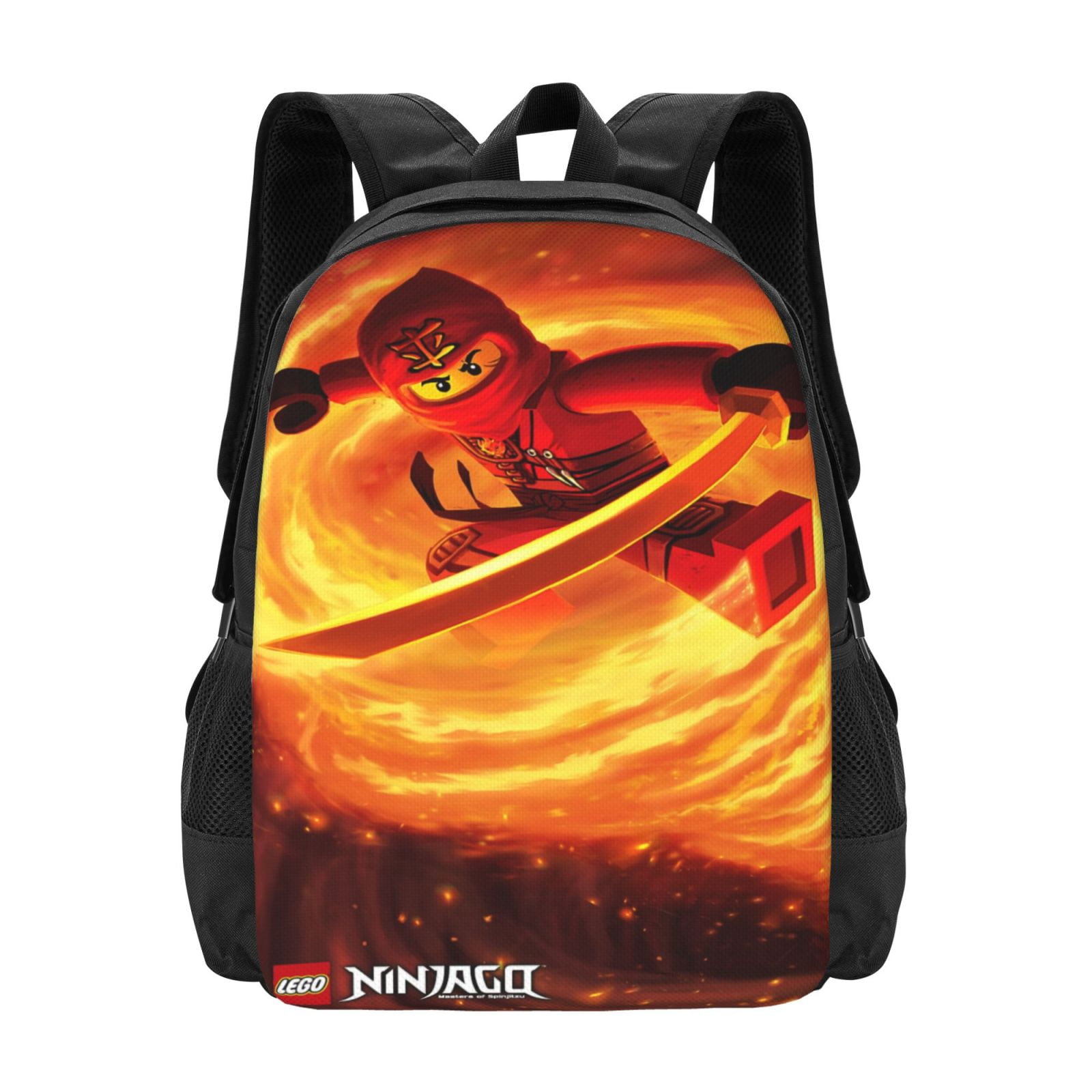 Ninjago Laptop Backpack, Unisex Youth 3D Pattern Printed Backpack with ...