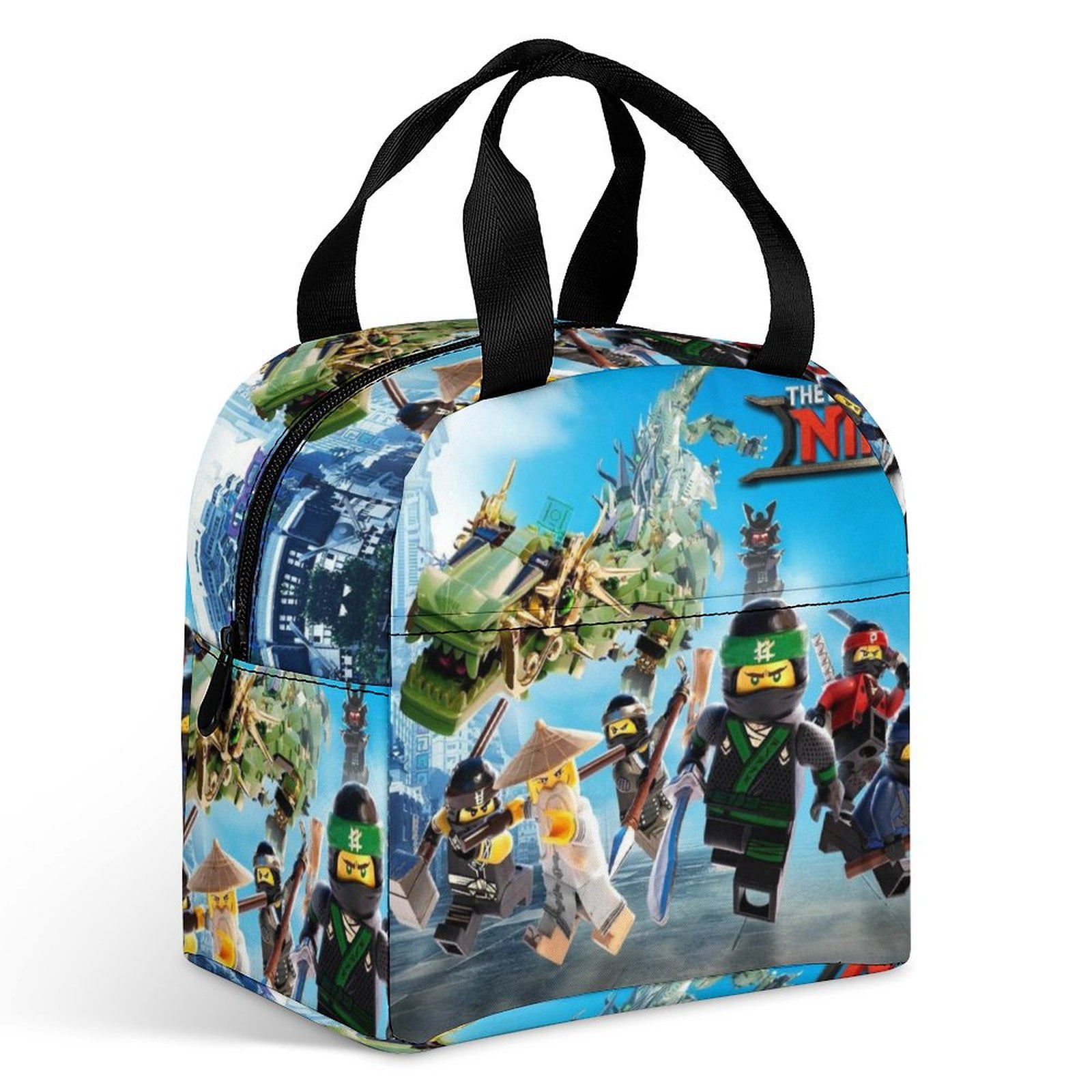 Ninjago Lunch Bag Insulated, Lunch Box Bag, Reusable Lunch Tote Bag ...