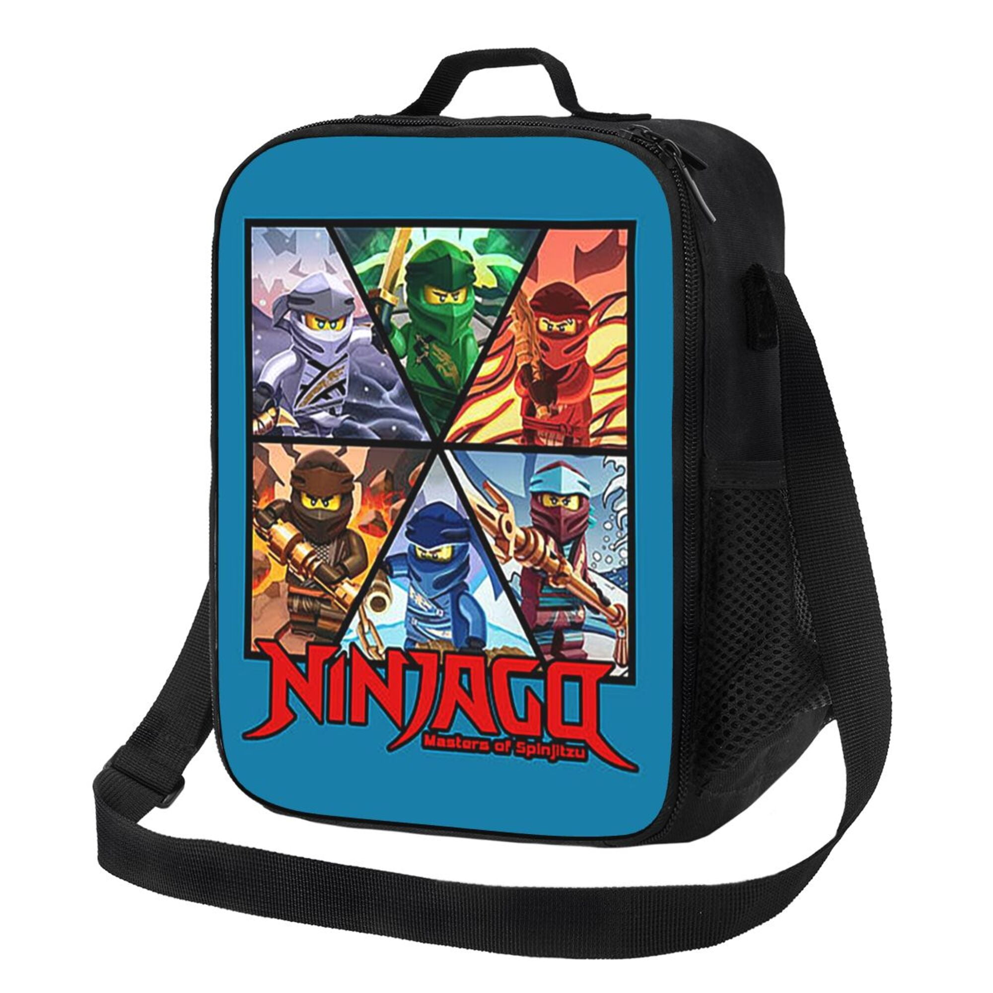 Ninjago Lunch Bag Lunch Box Lightweight Durable Lunch Tote Bag Portable ...