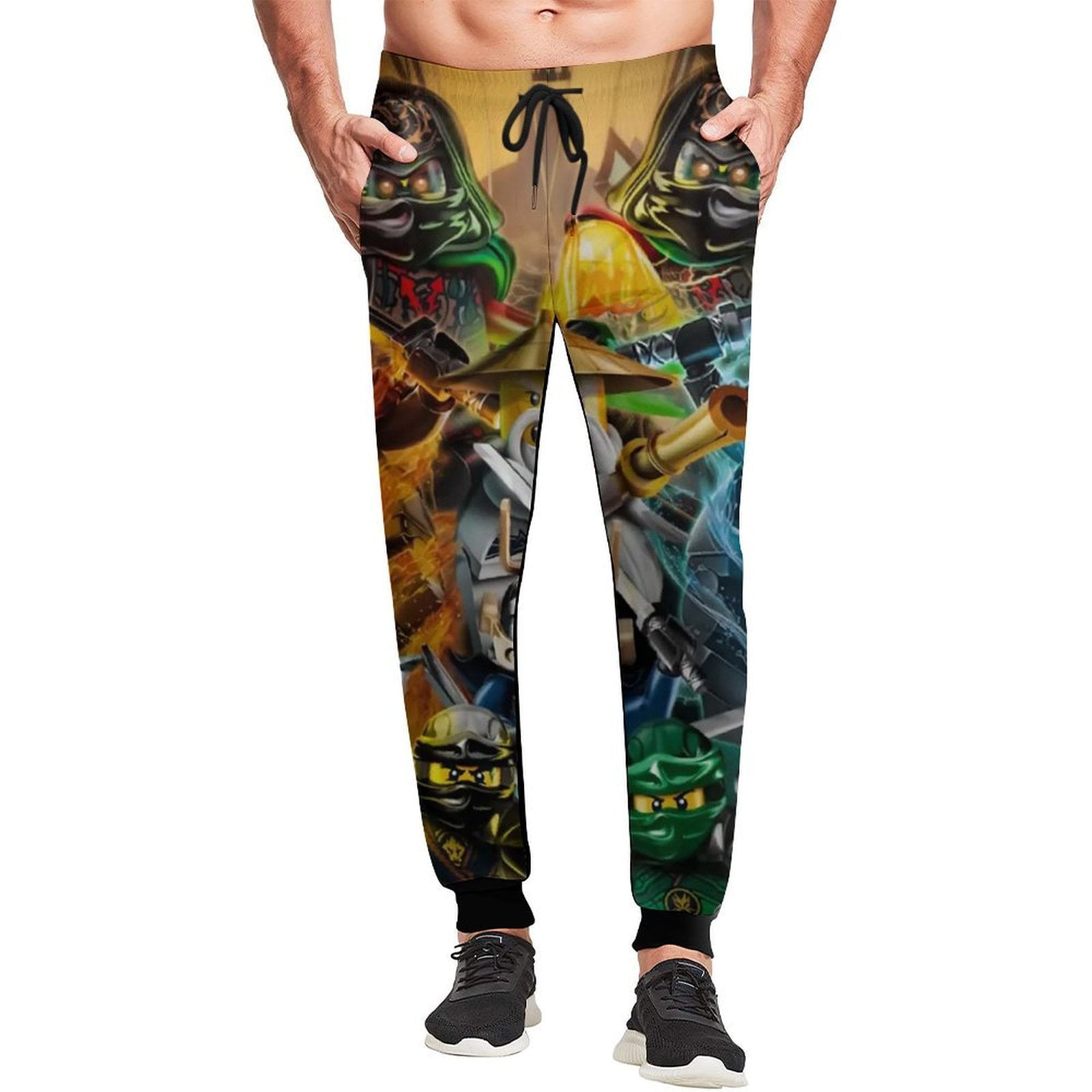 Ninjago Mens Sweatpants Joggers Pants 3D Printing Casual Sweatpants ...