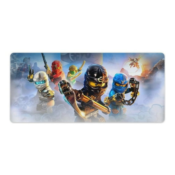 Ninjago Mouse Pad No-sliped Large Mousepad Extended Gaming Desk Mat ...