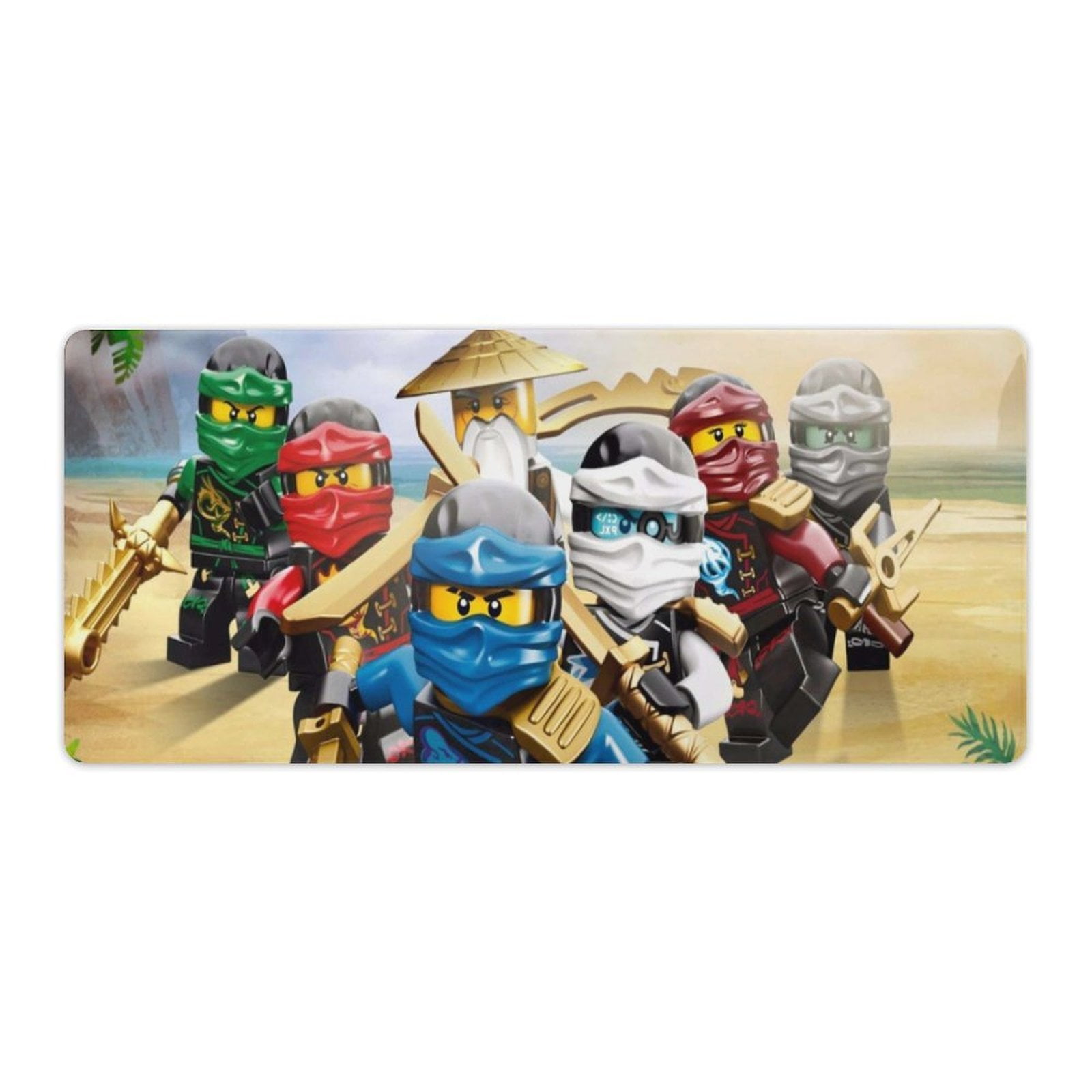 Ninjago Mouse Pad No-sliped Large Mousepad Extended Gaming Desk Mat ...