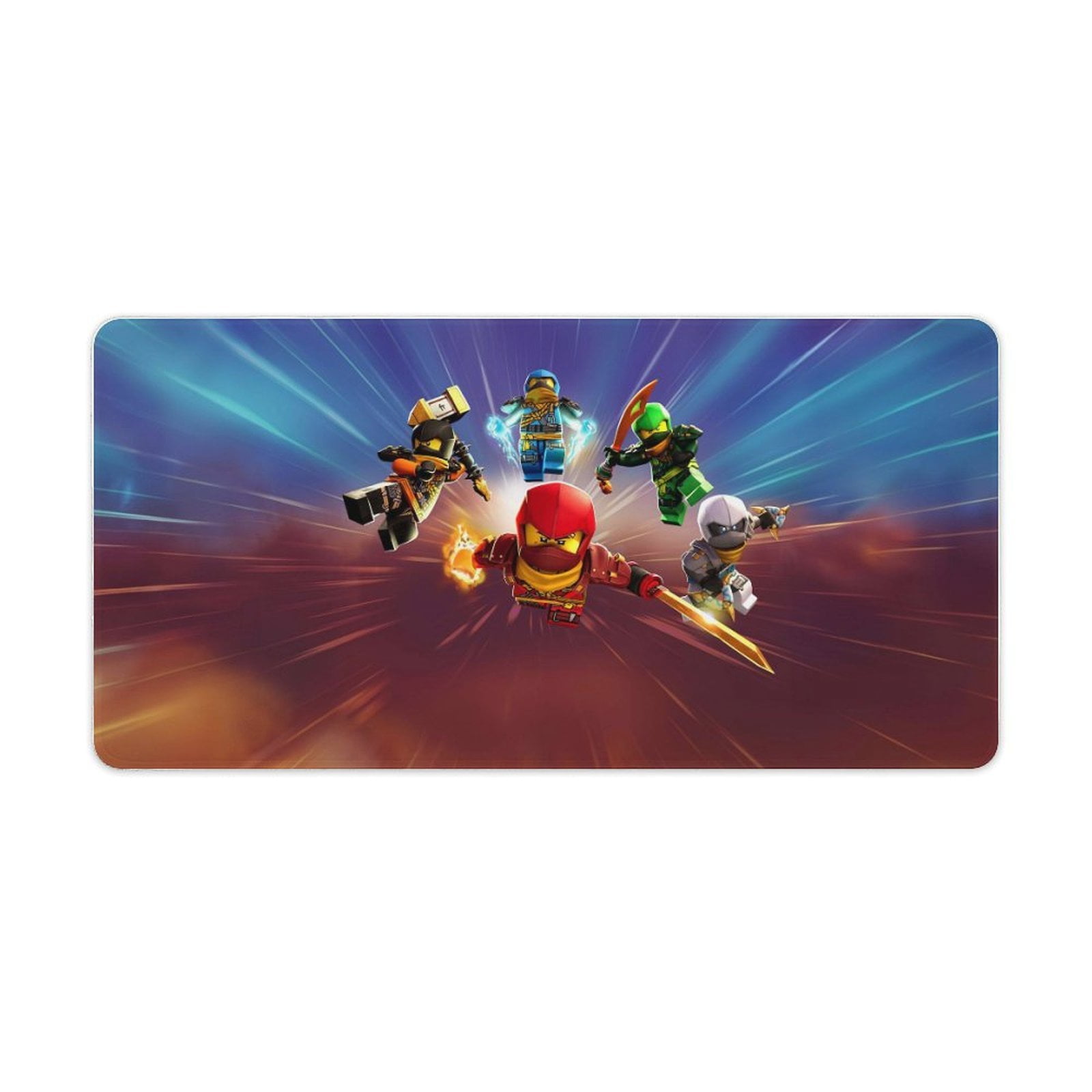 Ninjago Mouse Pad No-sliped Large Mousepad Extended Gaming Desk Mat ...