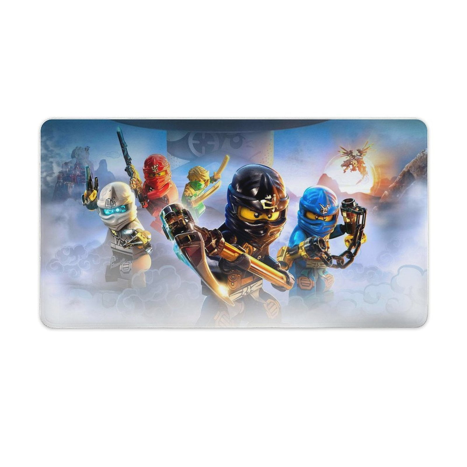 Ninjago Mouse Pad No-sliped Large Mousepad Extended Gaming Desk Mat ...