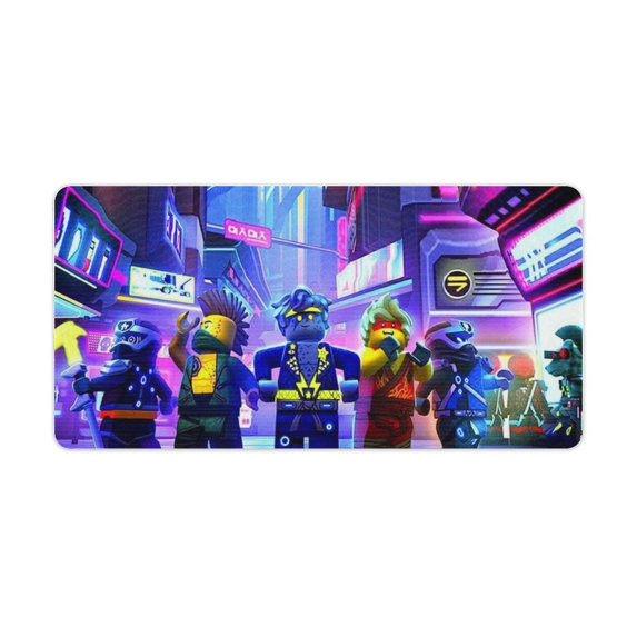 Ninjago Mouse Pad No-sliped Large Mousepad Extended Gaming Desk Mat ...