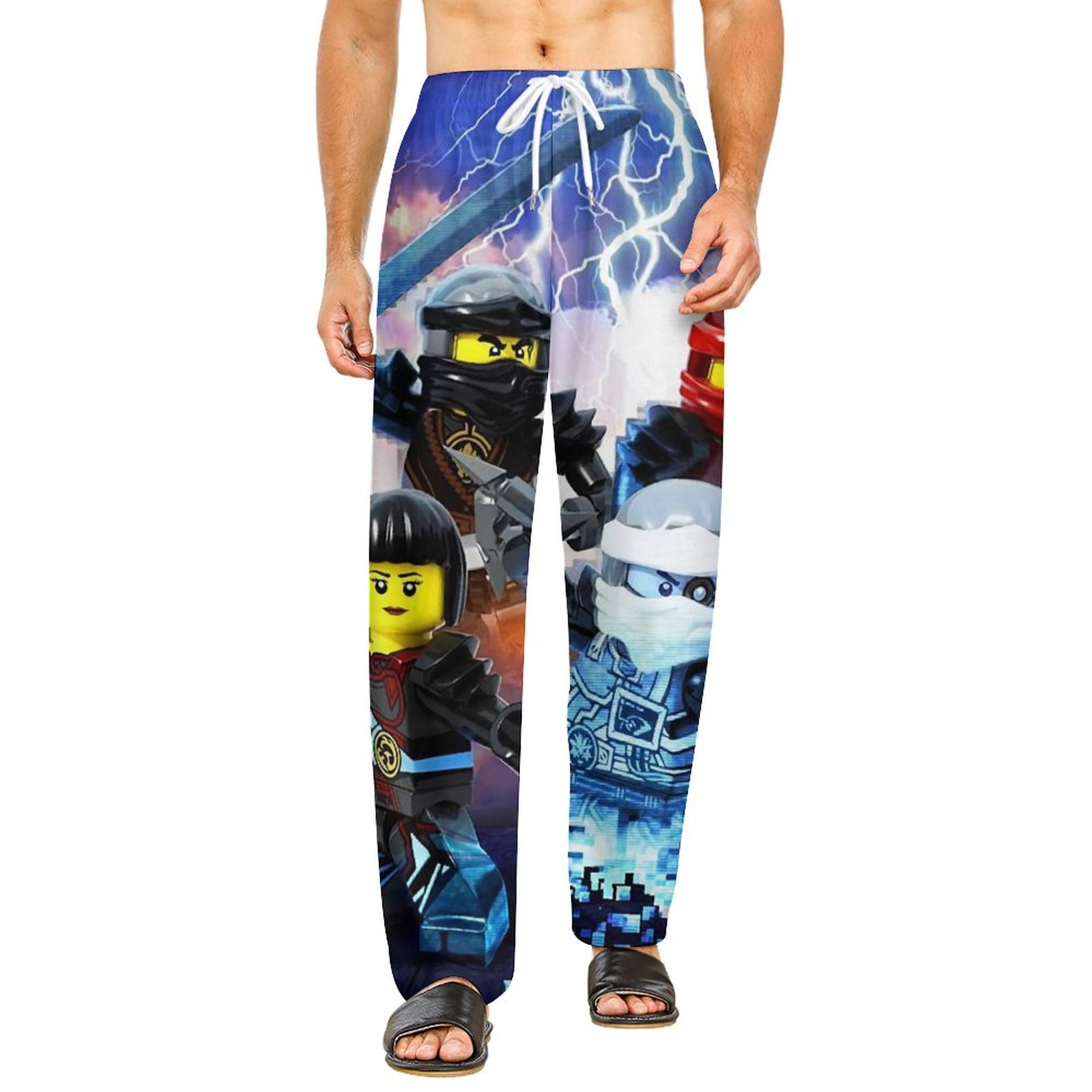 Ninjago Pajama Pants for Men Women Funny All Over Print Adult Couple ...