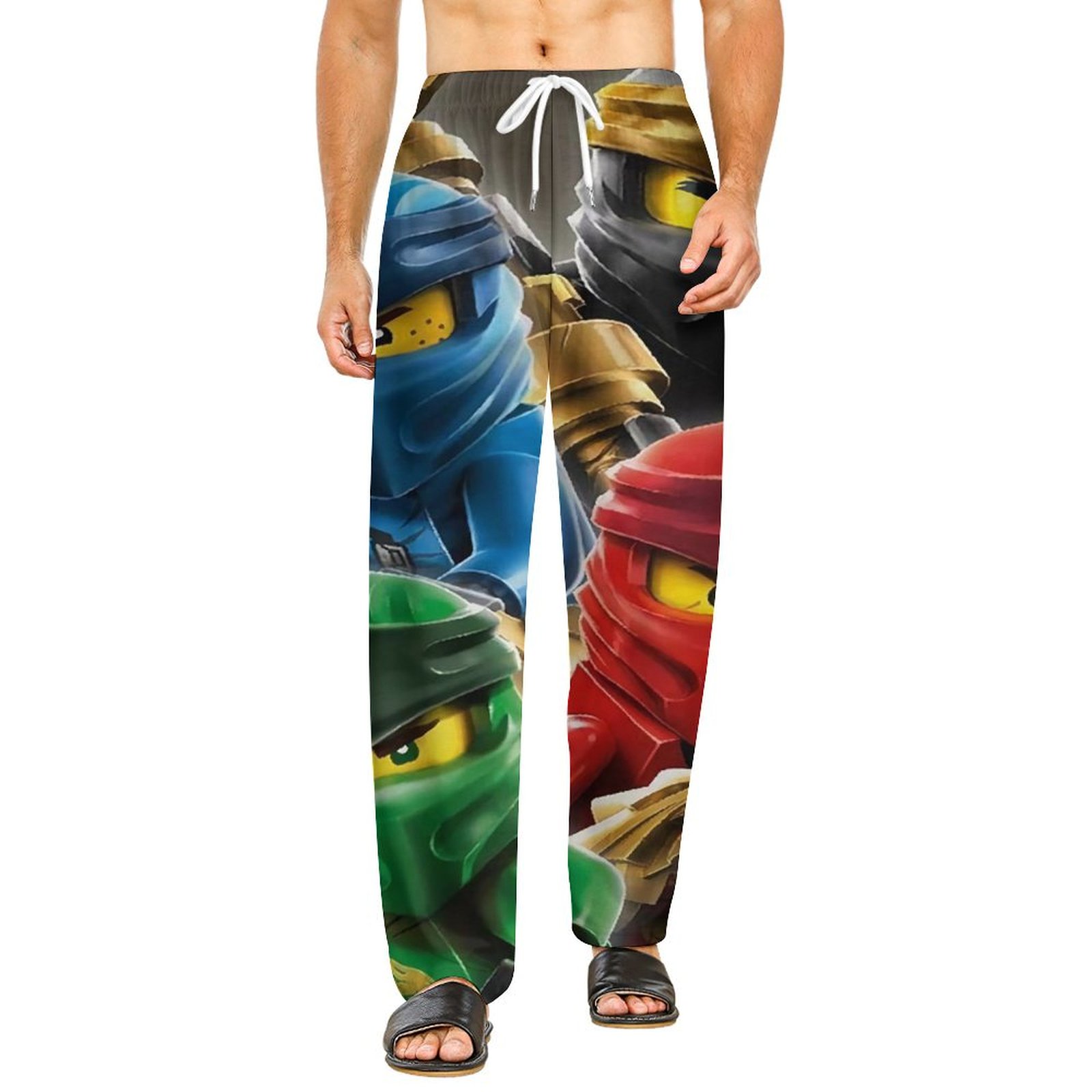 Ninjago Pajama Pants for Men Women Funny All Over Print Adult Couple ...