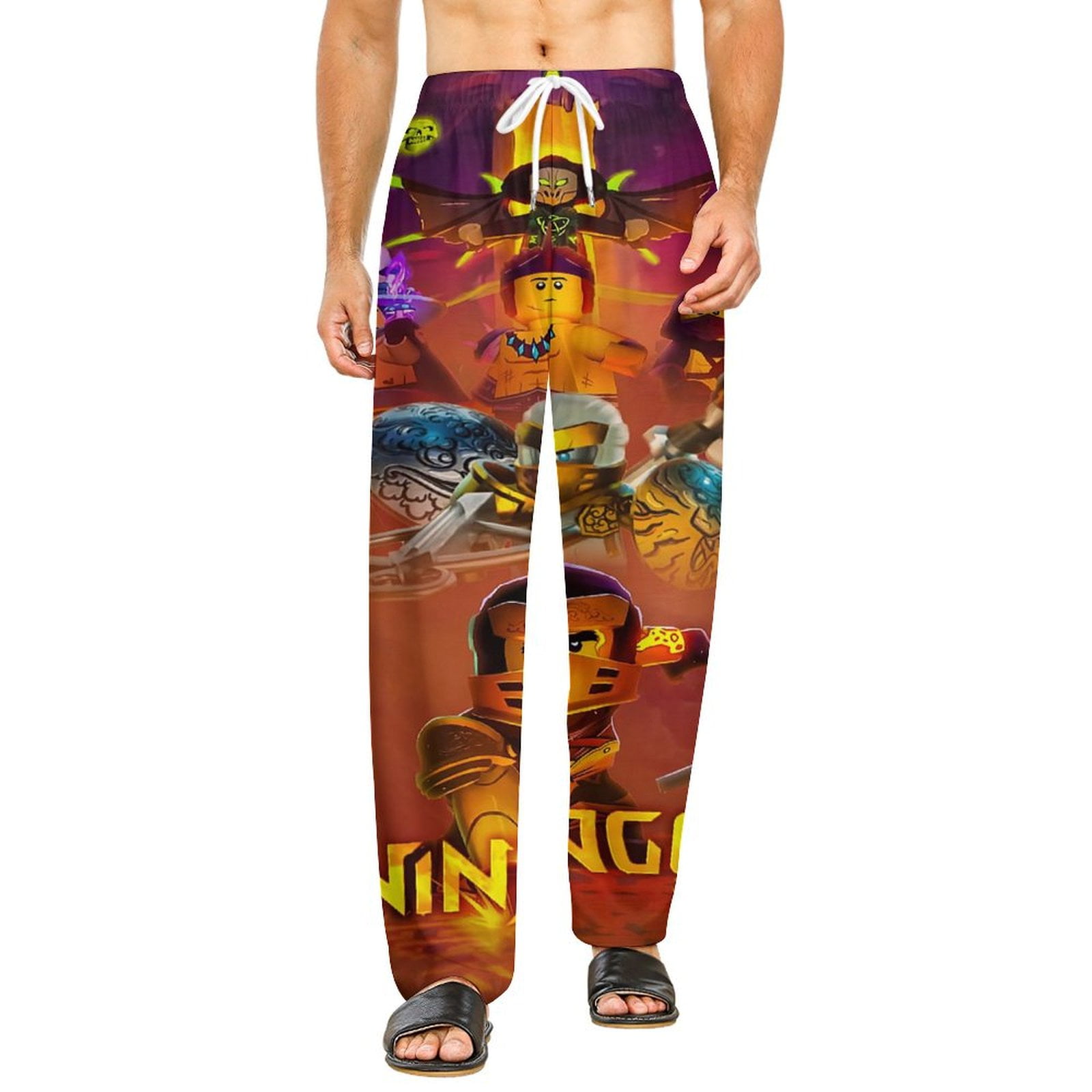Ninjago Pajama Pants for Men Women Funny All Over Print Adult Couple ...