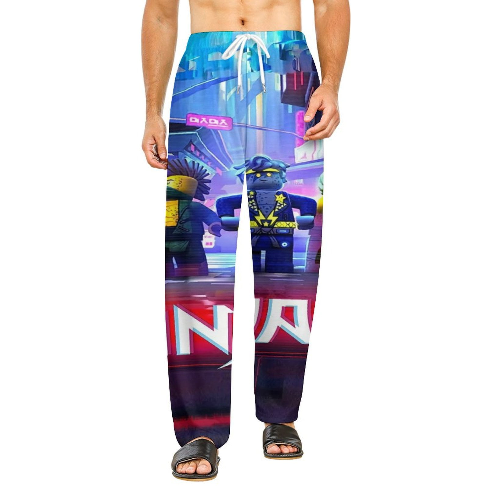 Ninjago Pajama Pants for Men Women Funny All Over Print Adult Couple ...