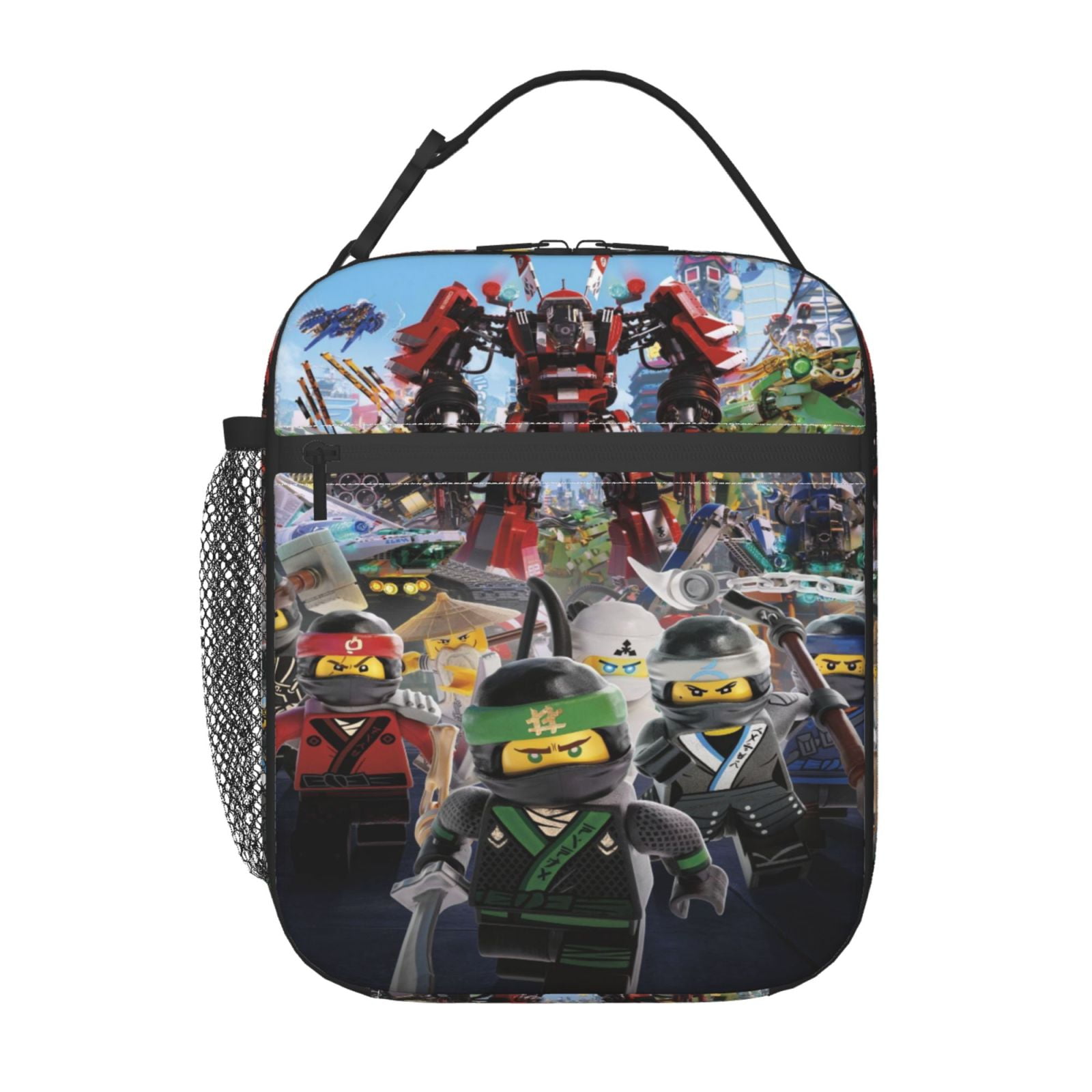 Ninjago Portable Lunch Bag, Insulated Lunch Box Reusable Lunch Totes ...