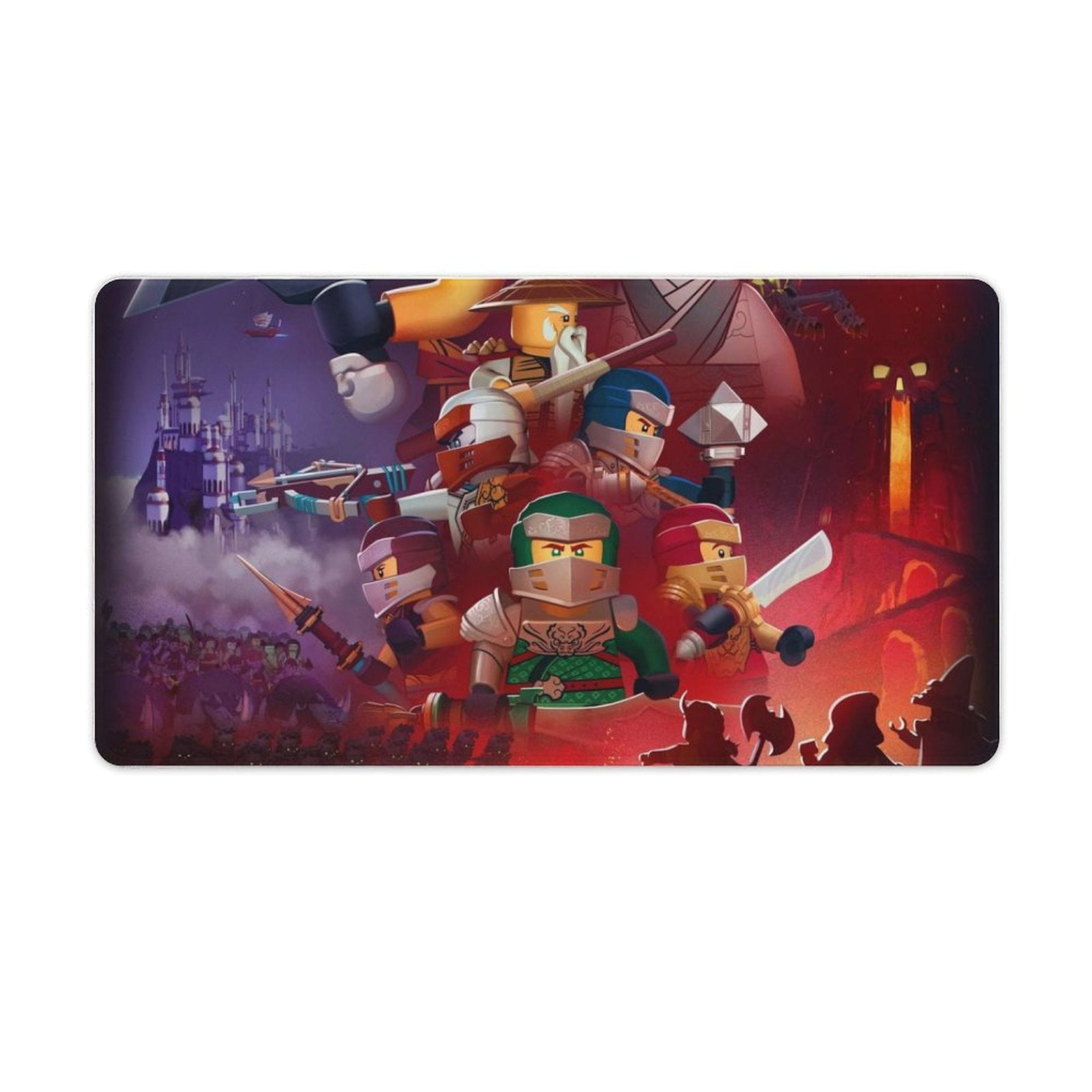 Ninjago Poster Mouse Pad No-sliped Large Mousepad Extended Gaming Desk ...