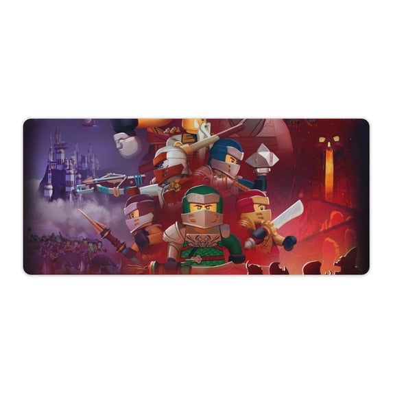 Ninjago Poster Mouse Pad No-sliped Large Mousepad Extended Gaming Desk ...