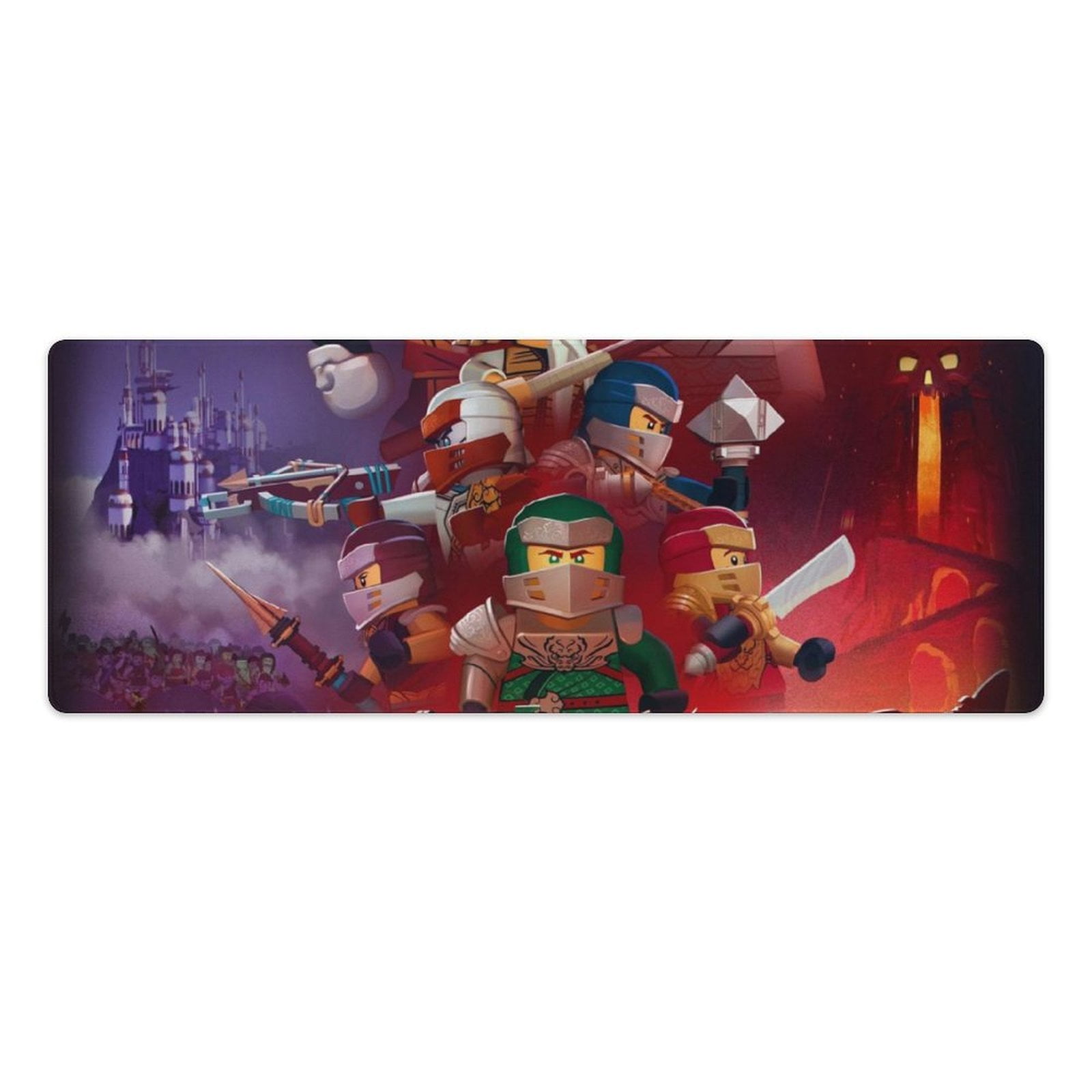 Ninjago Poster Mouse Pad No-sliped Large Mousepad Extended Gaming Desk ...