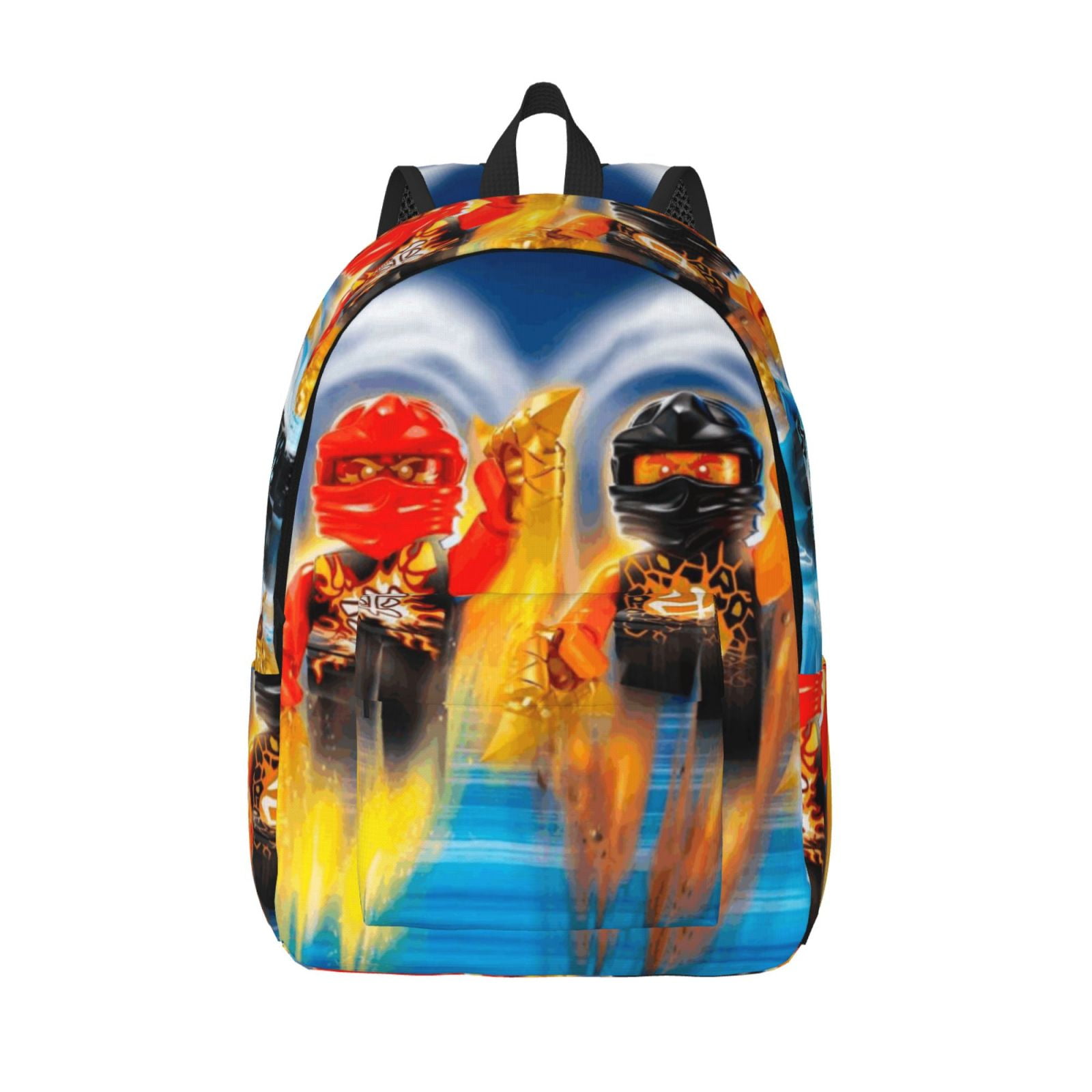 Ninjago Power Backpack Unisex Daypack Student Schoolbag Satchel Bookbag ...