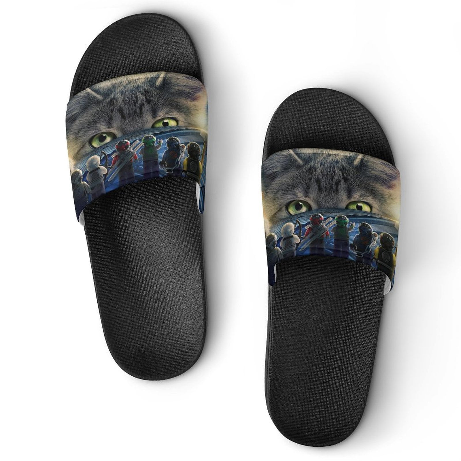 Ninjago Shower Slippers for Women & Men Non-Slip House Shoes Slide ...