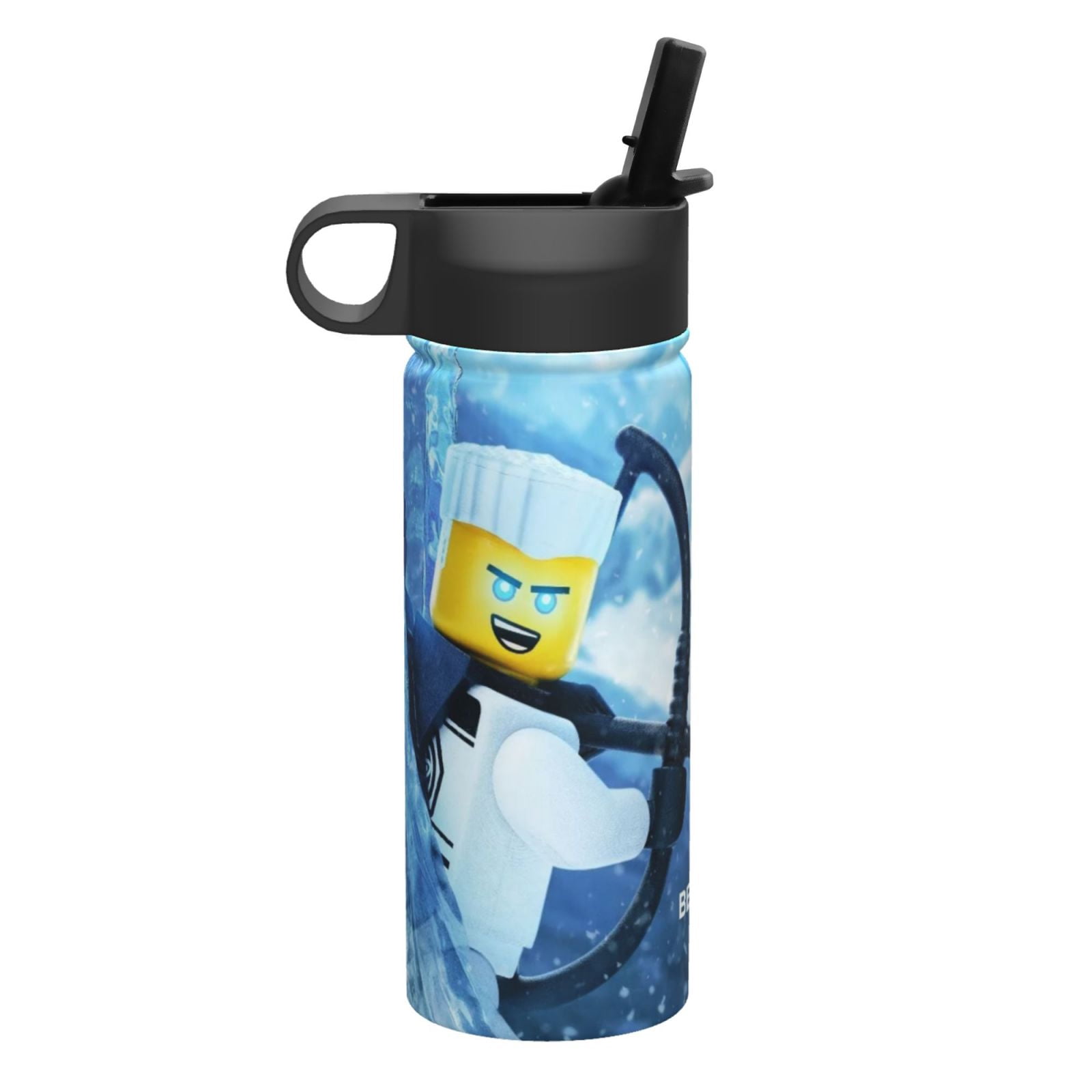 Ninjago Stainless Steel Water Bottle, 18oz Double Walled Vacuum ...