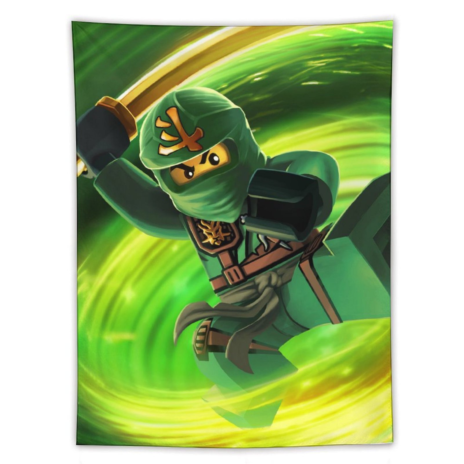 Ninjago Tapestry Wall Hanging Wall Art Decor Wall Tapestry for Living ...