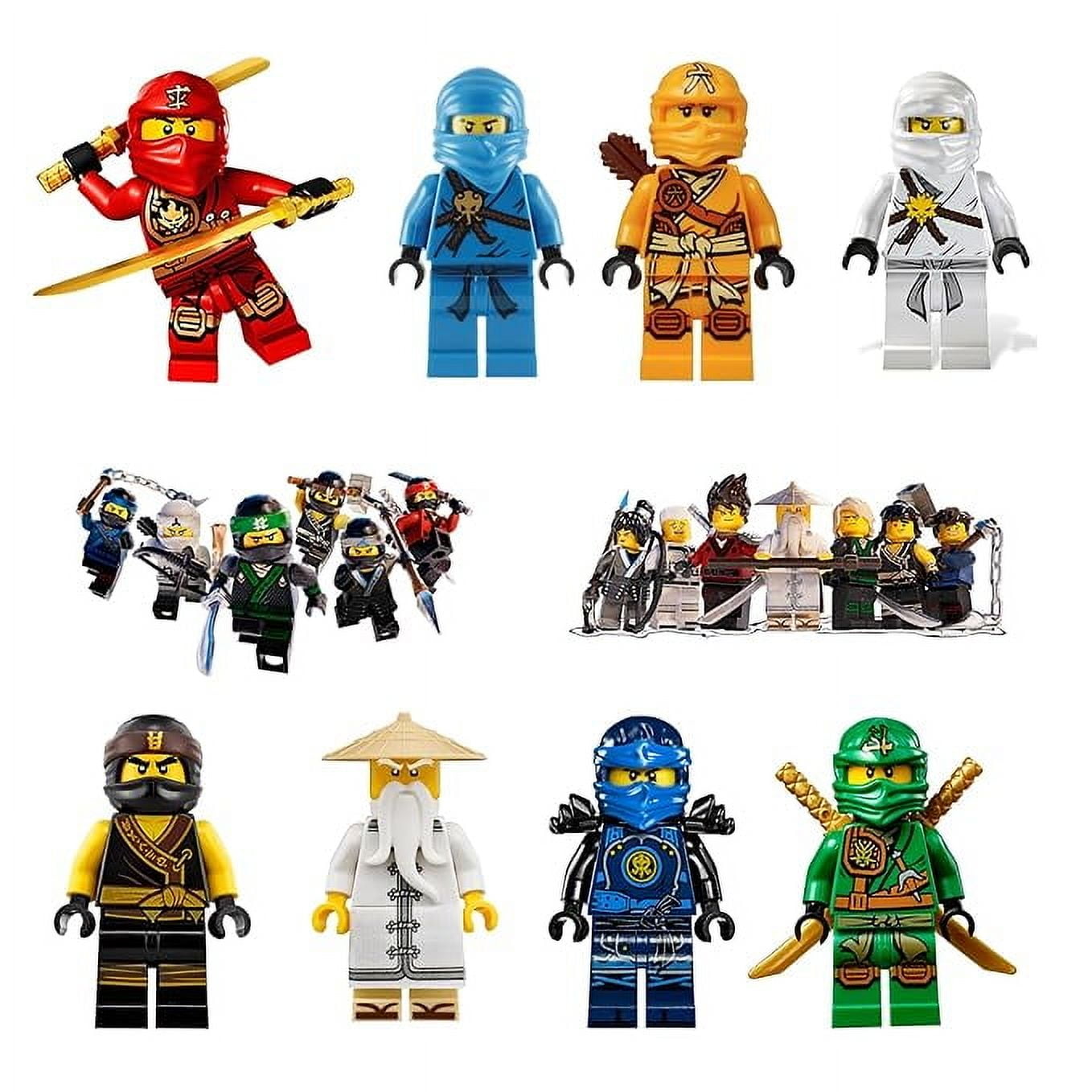 Ninjago Theme Paper Cutouts for Birthday Parties, Ninjago Supplies ...