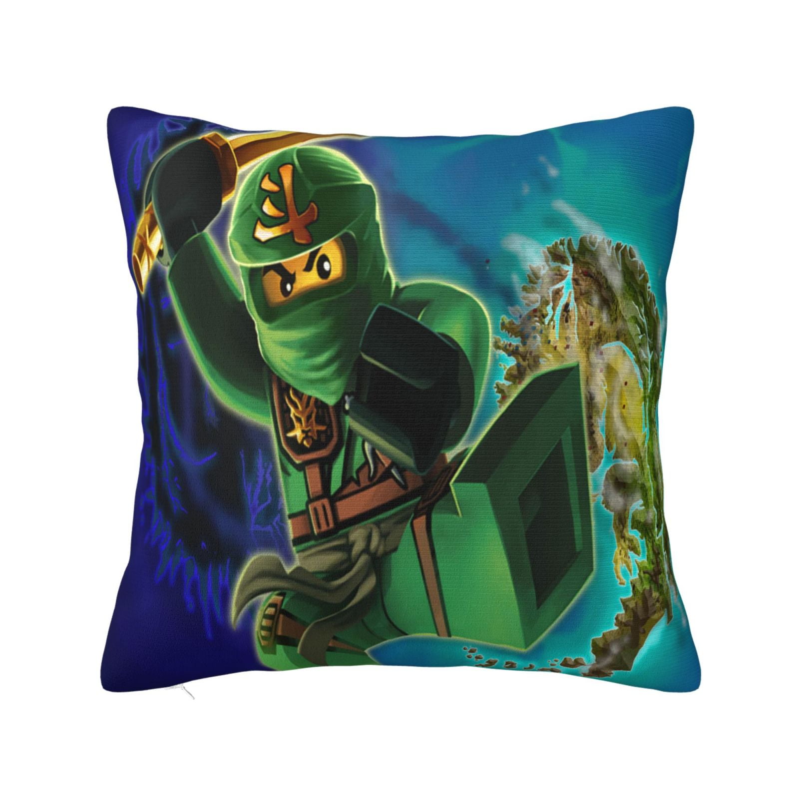 Ninjago Throw Pillow Covers 20"X20" Pillow Case Cushion Pillow Cover ...